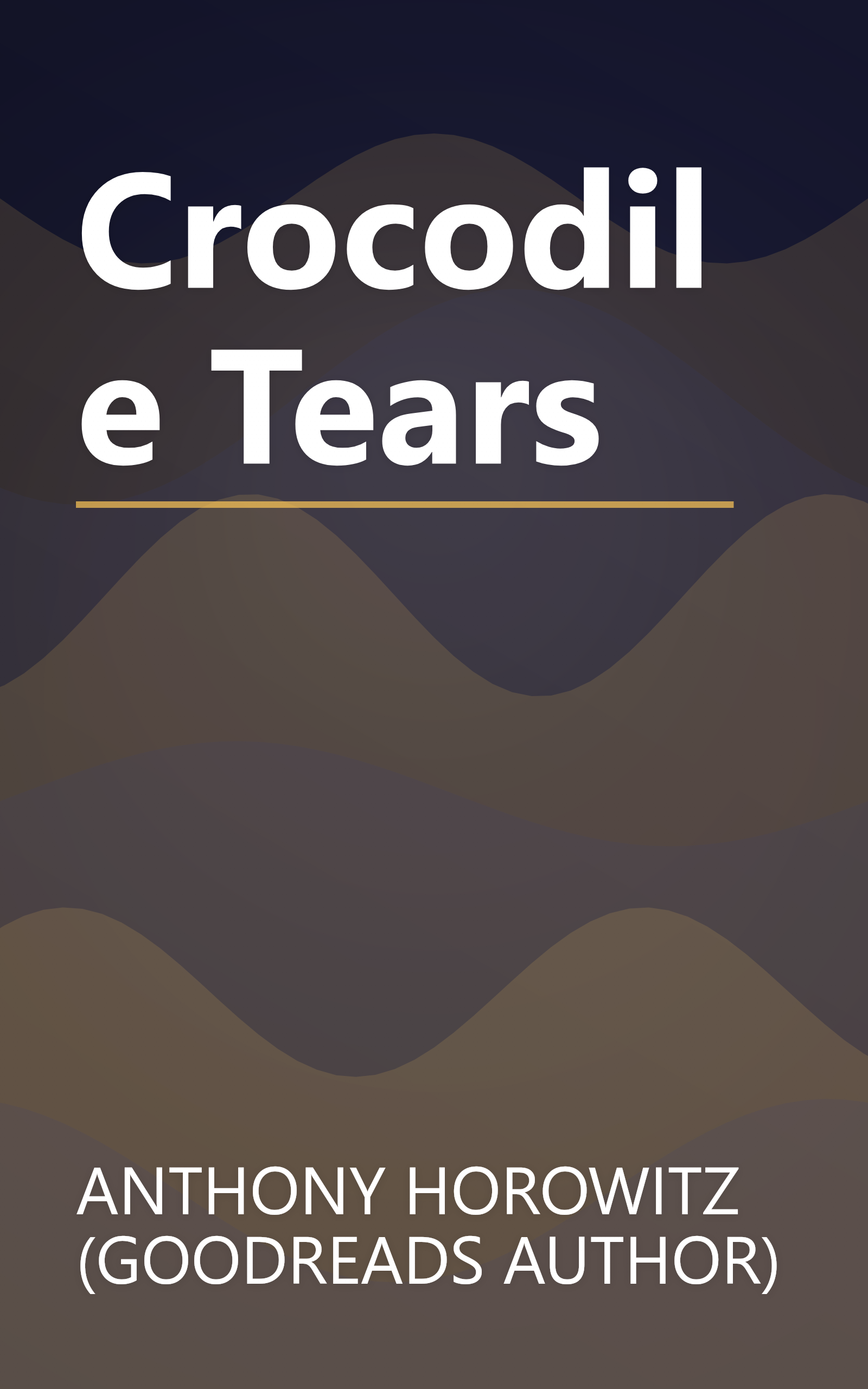 Crocodile Tears book cover