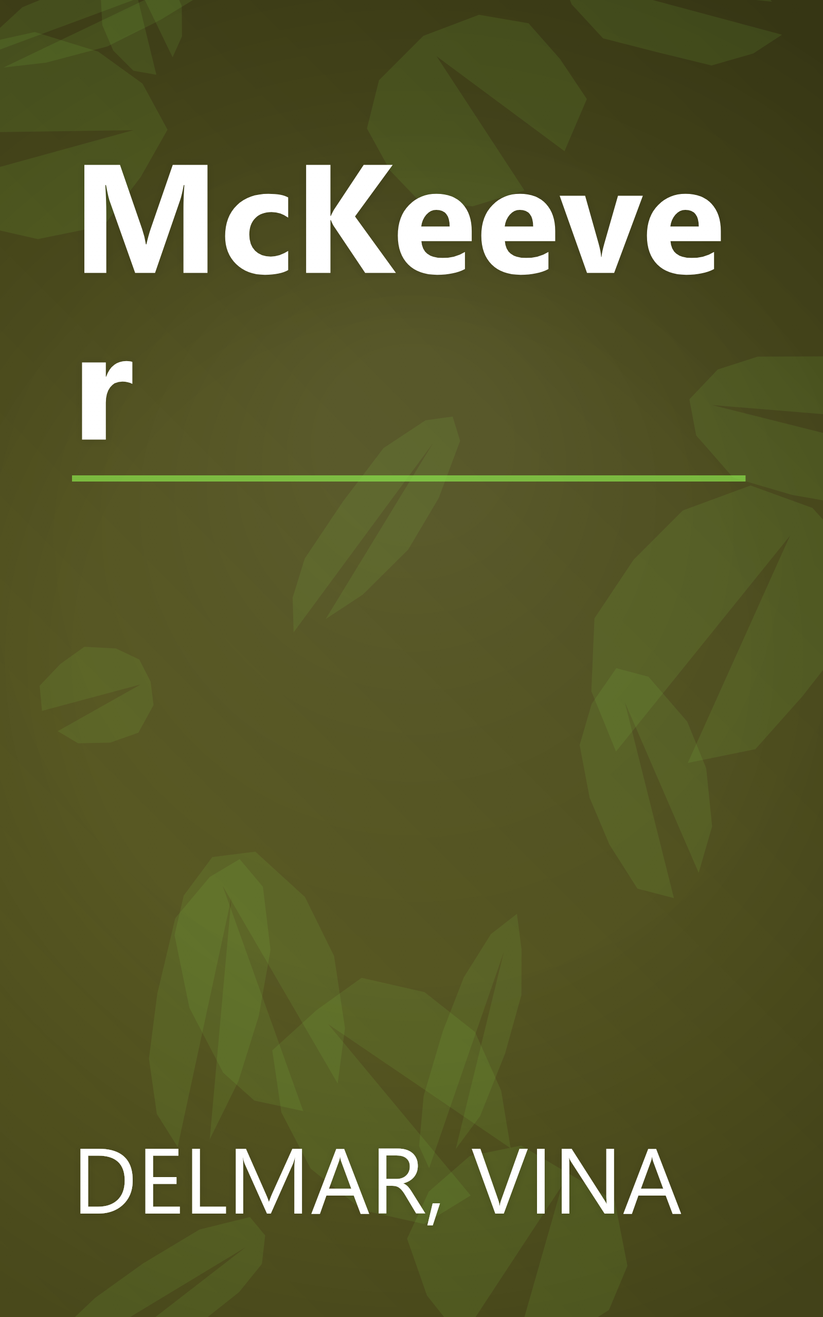 McKeever book cover