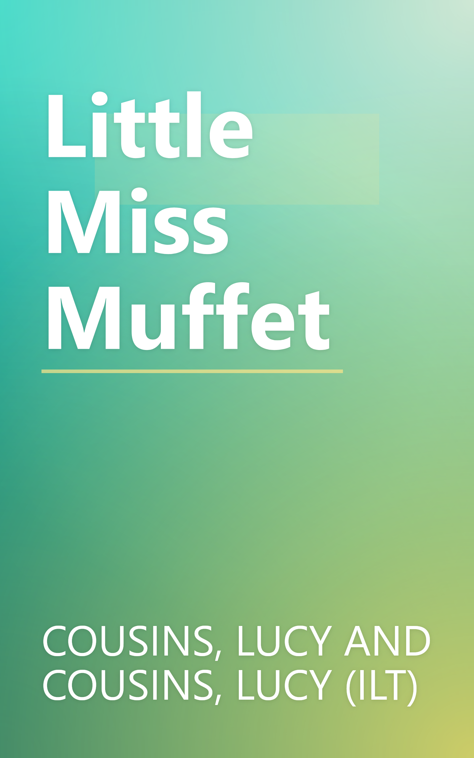 Little Miss Muffet book cover