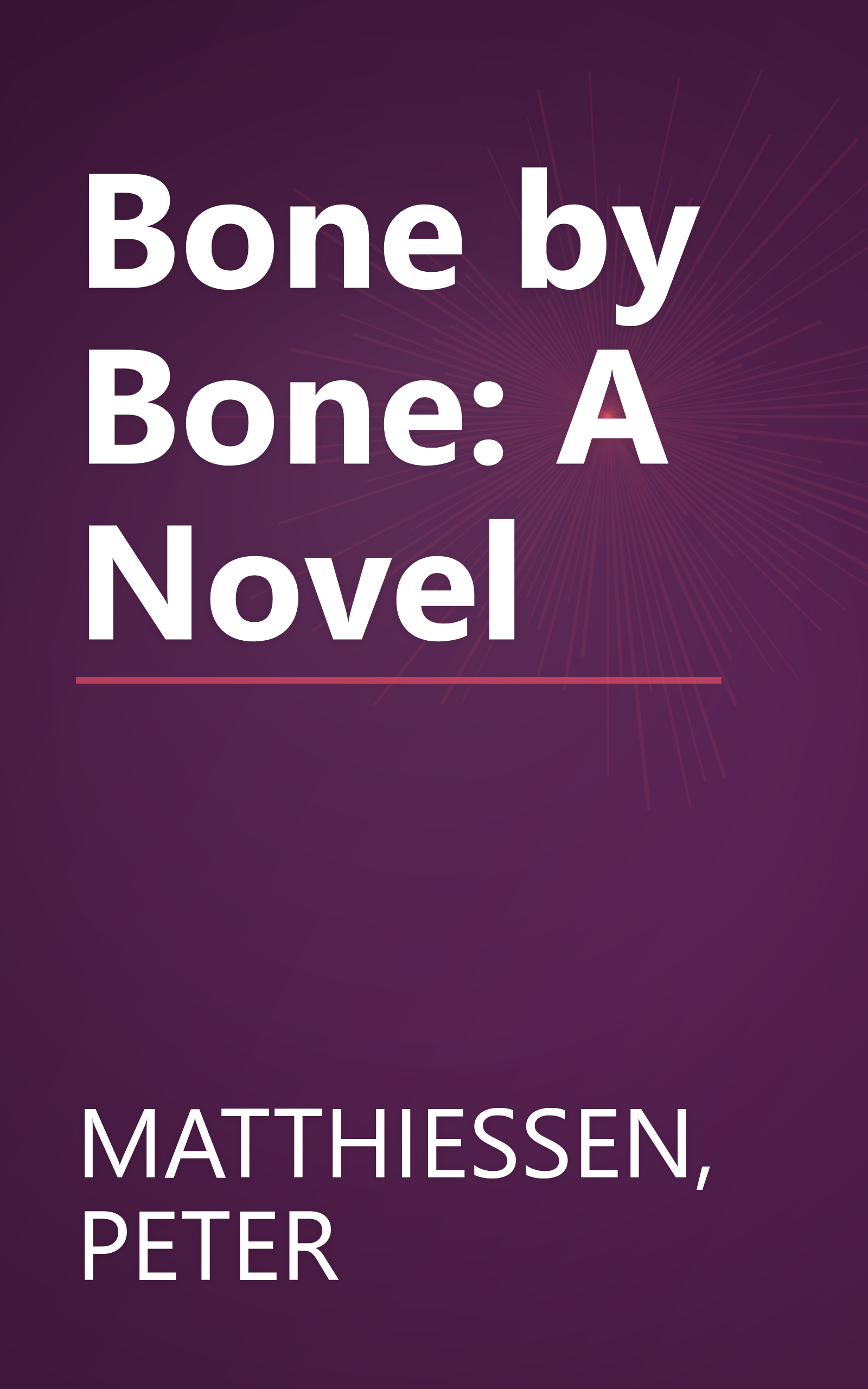 Bone by Bone: A Novel book cover