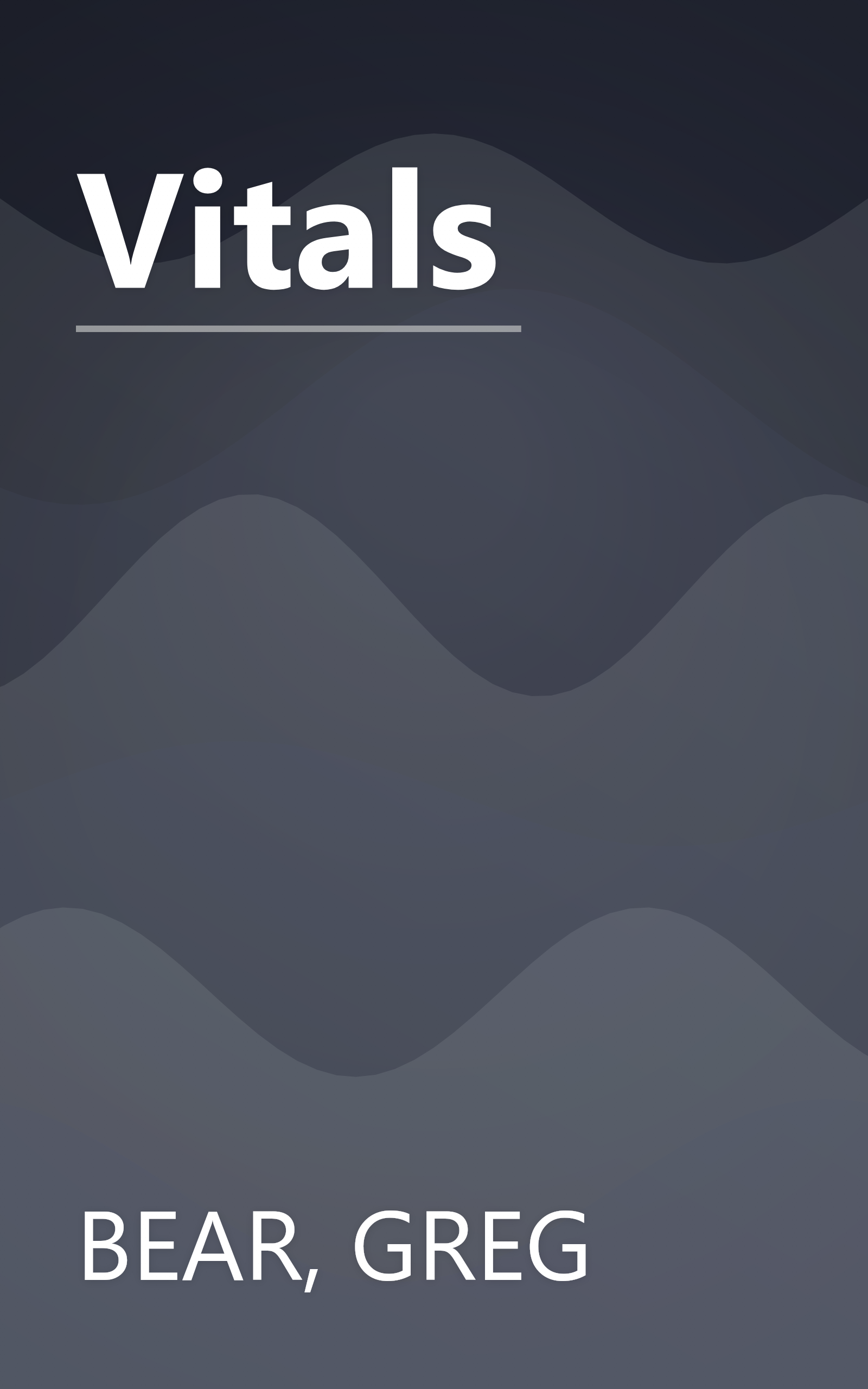 Vitals book cover