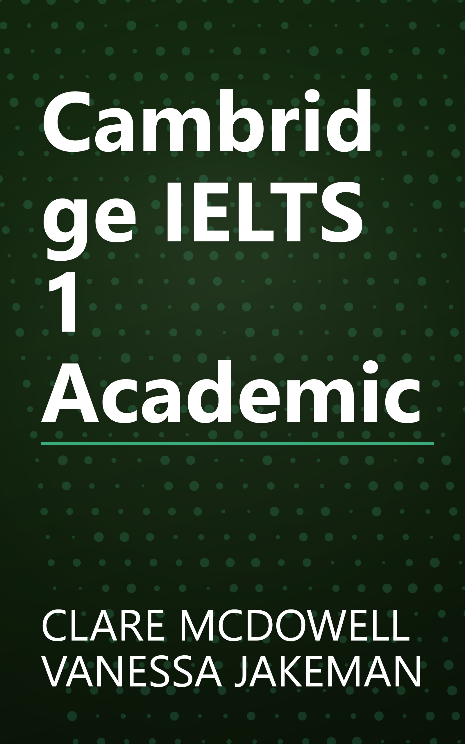 Cambridge IELTS 1 Academic book cover