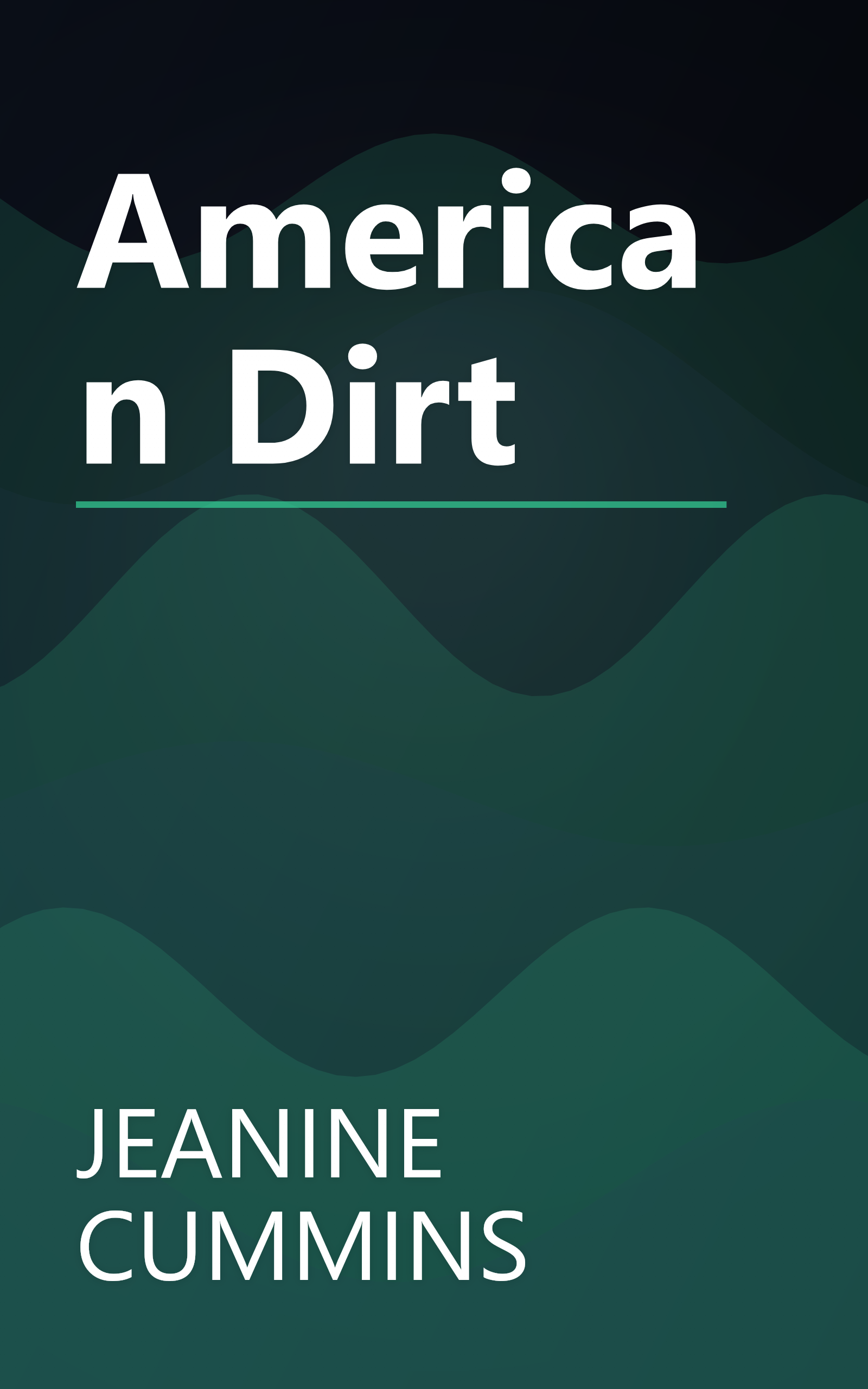 American Dirt book cover