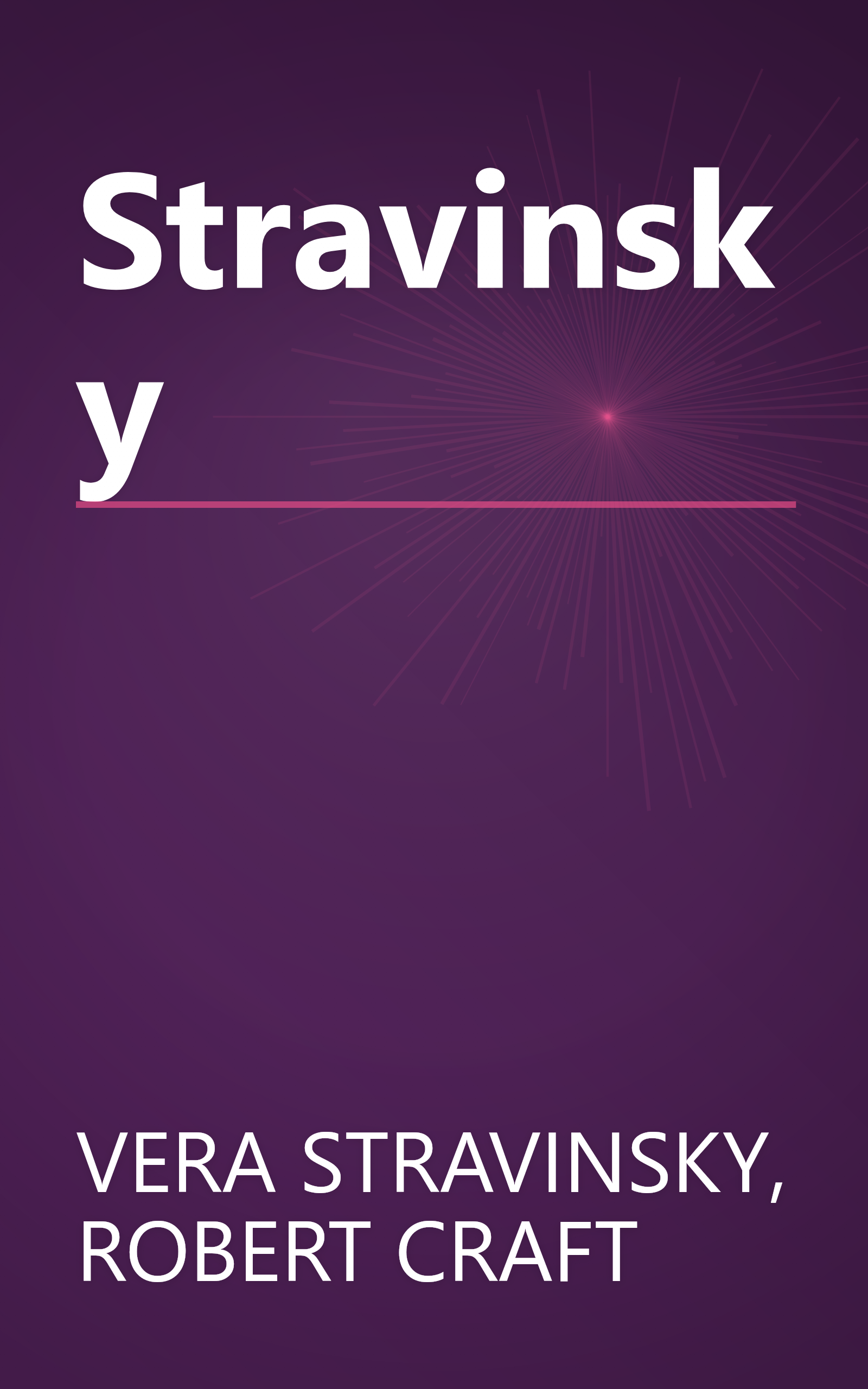 Stravinsky book cover