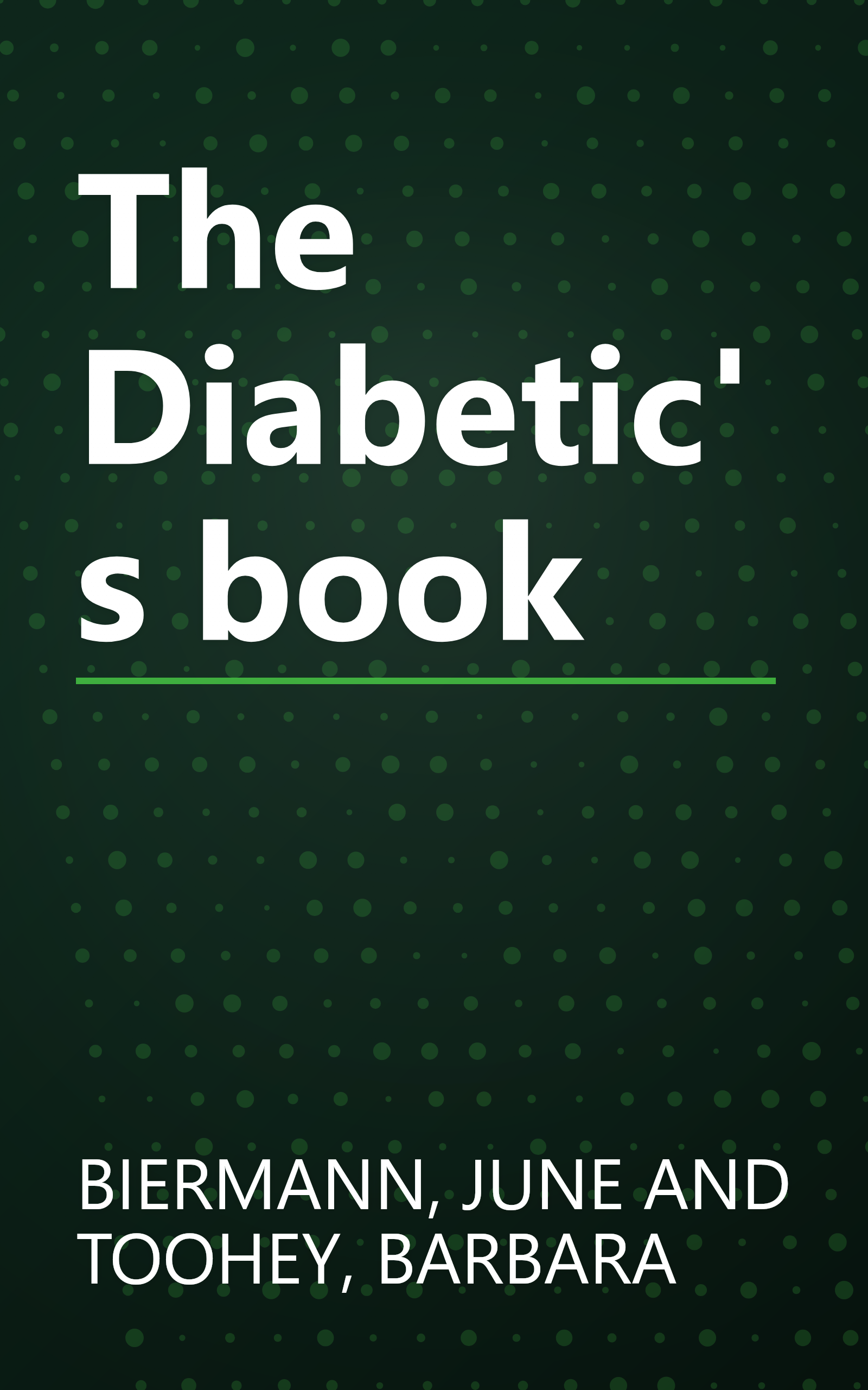 The Diabetic's book book cover
