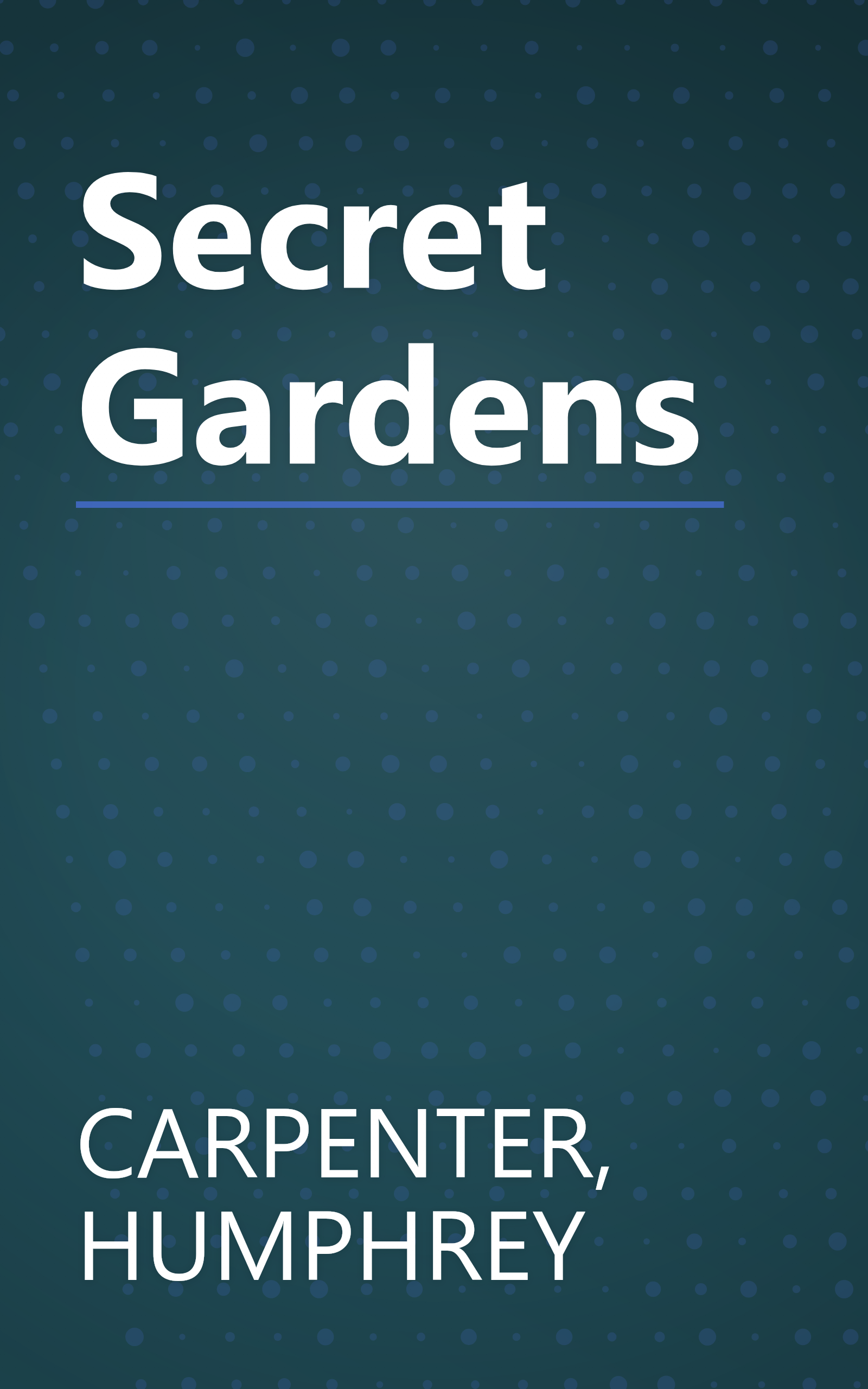 Secret Gardens book cover