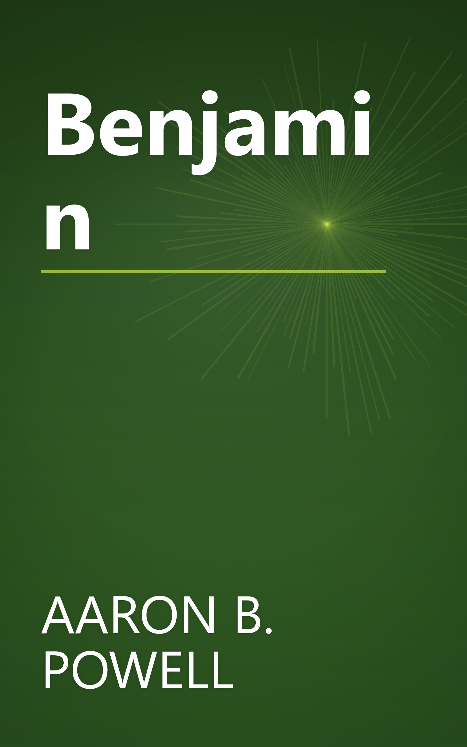 Benjamin book cover