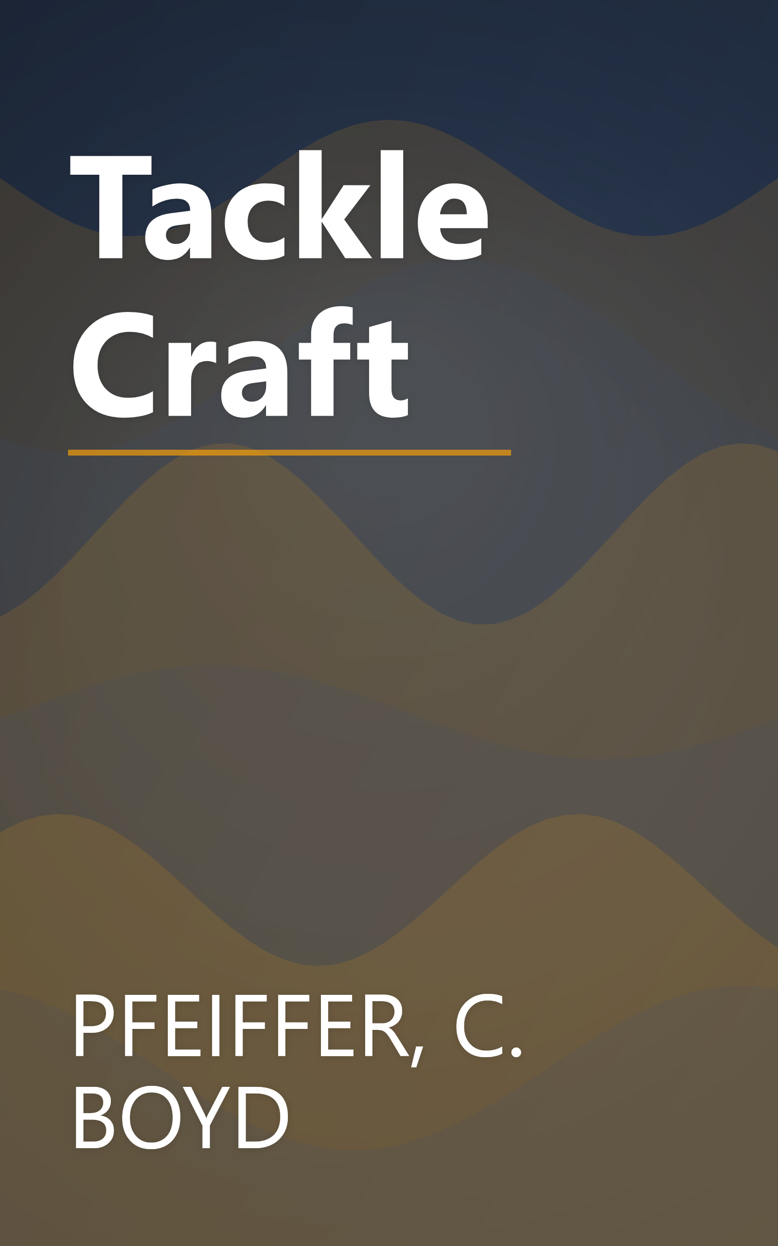 Tackle Craft book cover