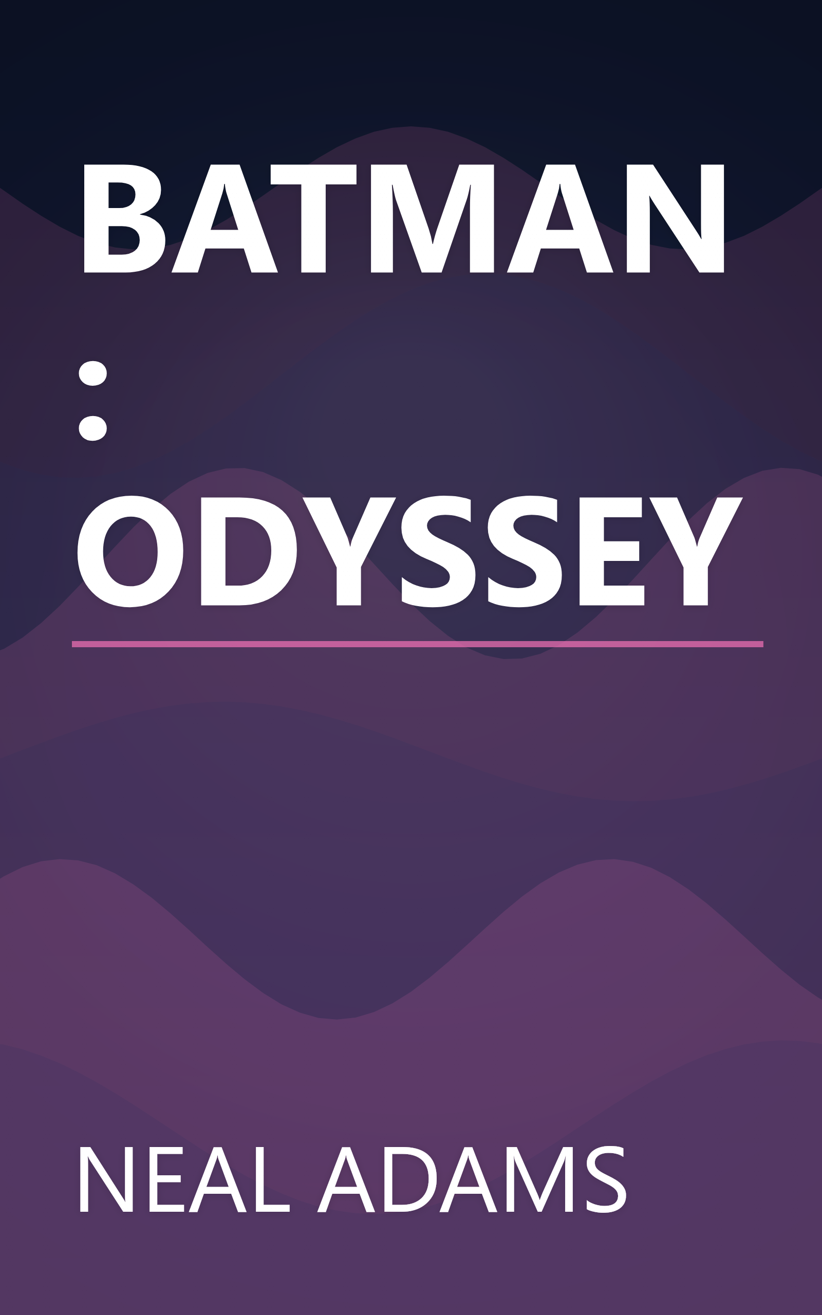 BATMAN: ODYSSEY book cover