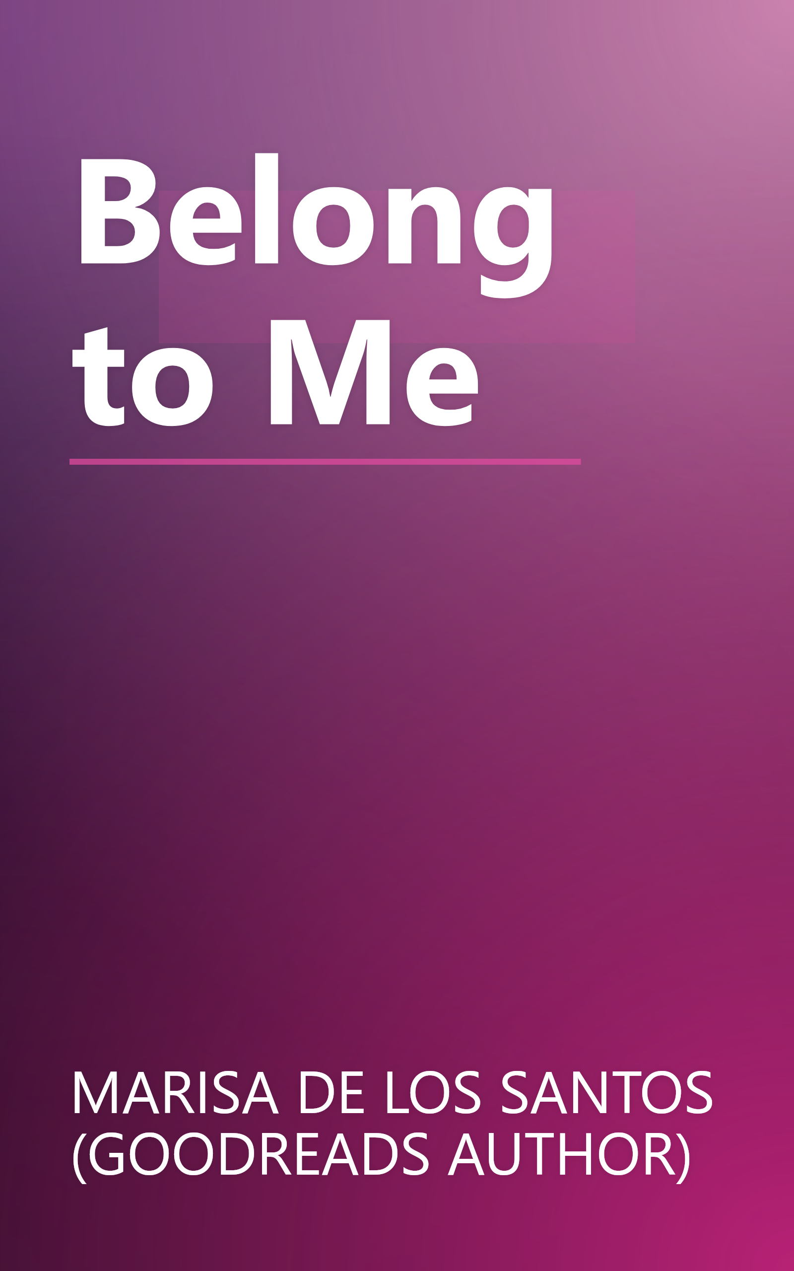 Belong to Me book cover
