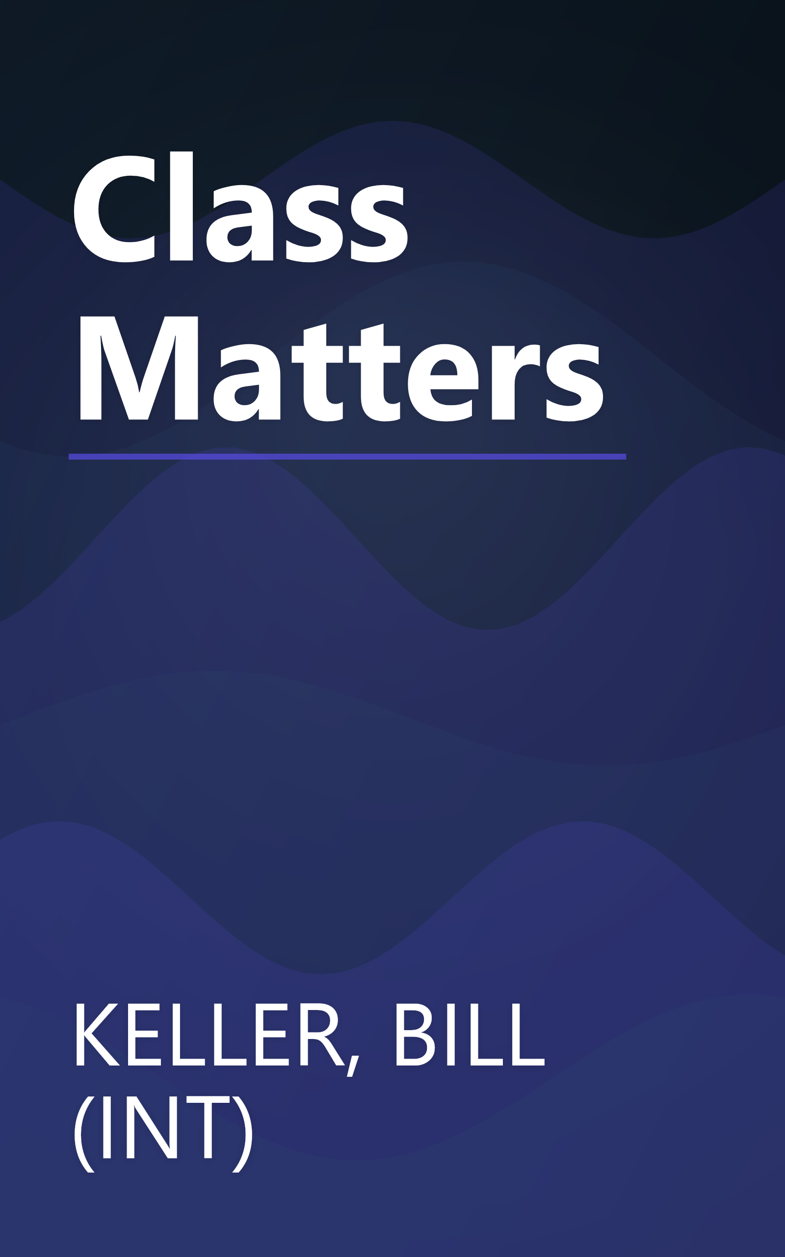 Class Matters book cover