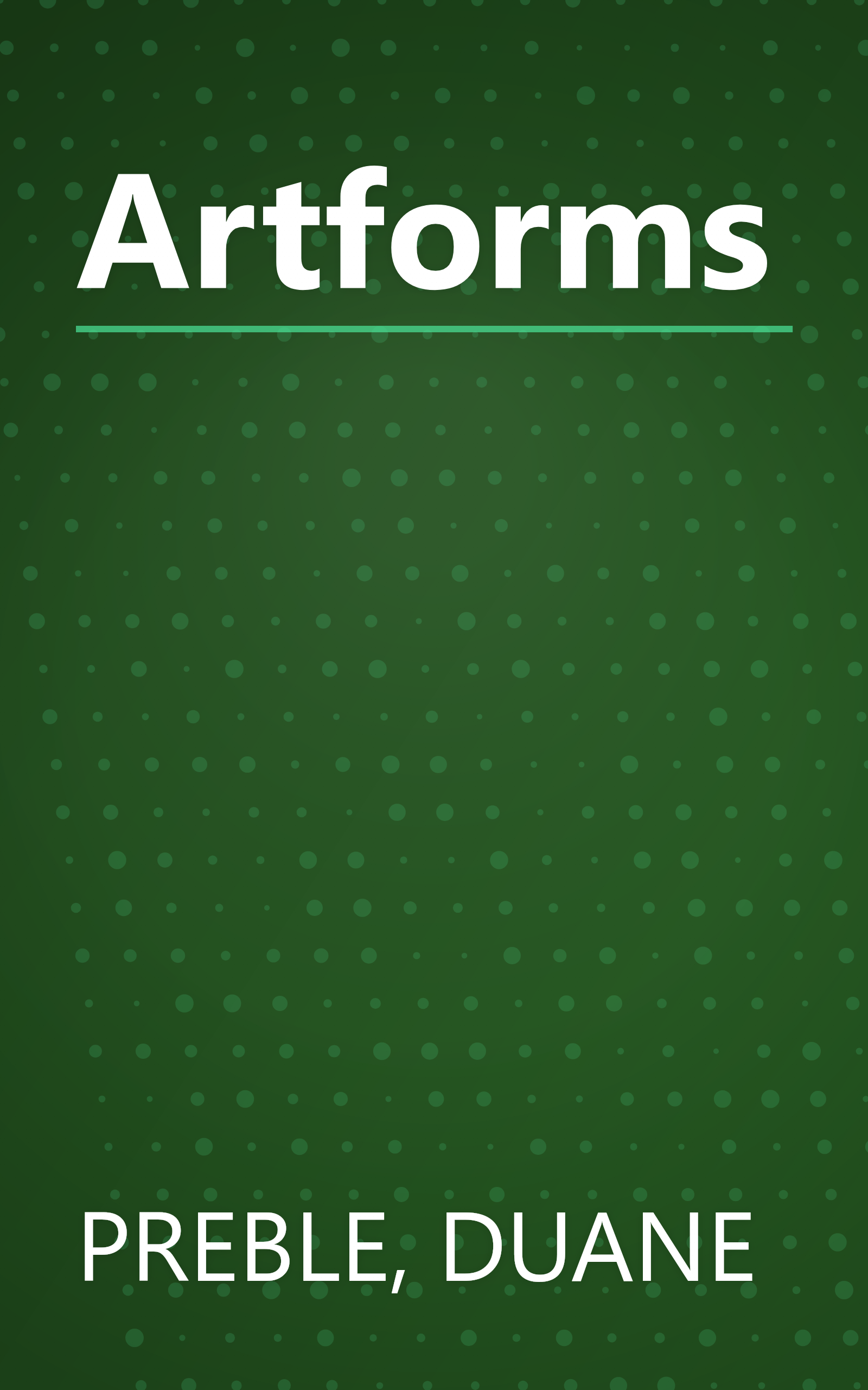 Artforms book cover
