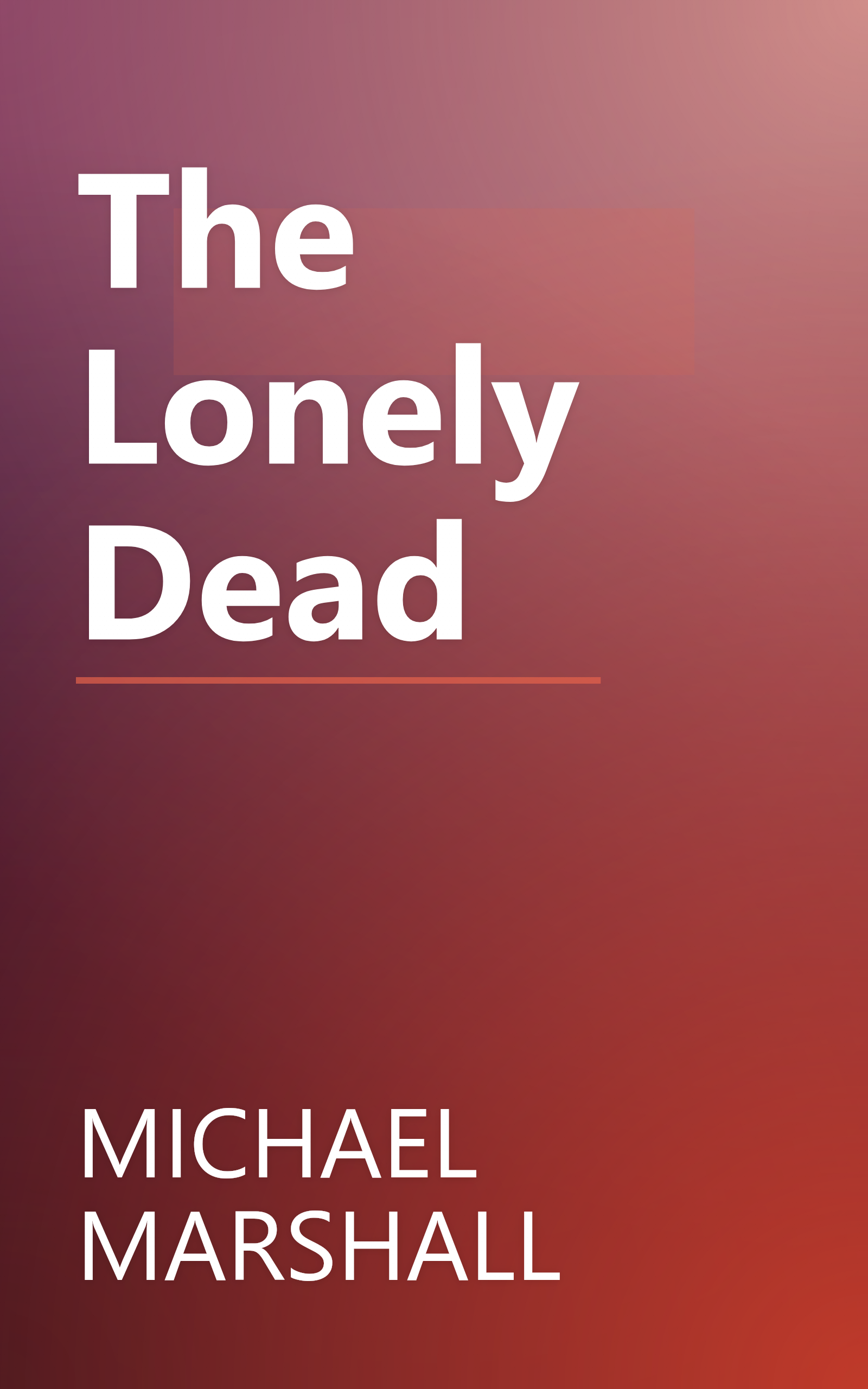 The Lonely Dead book cover