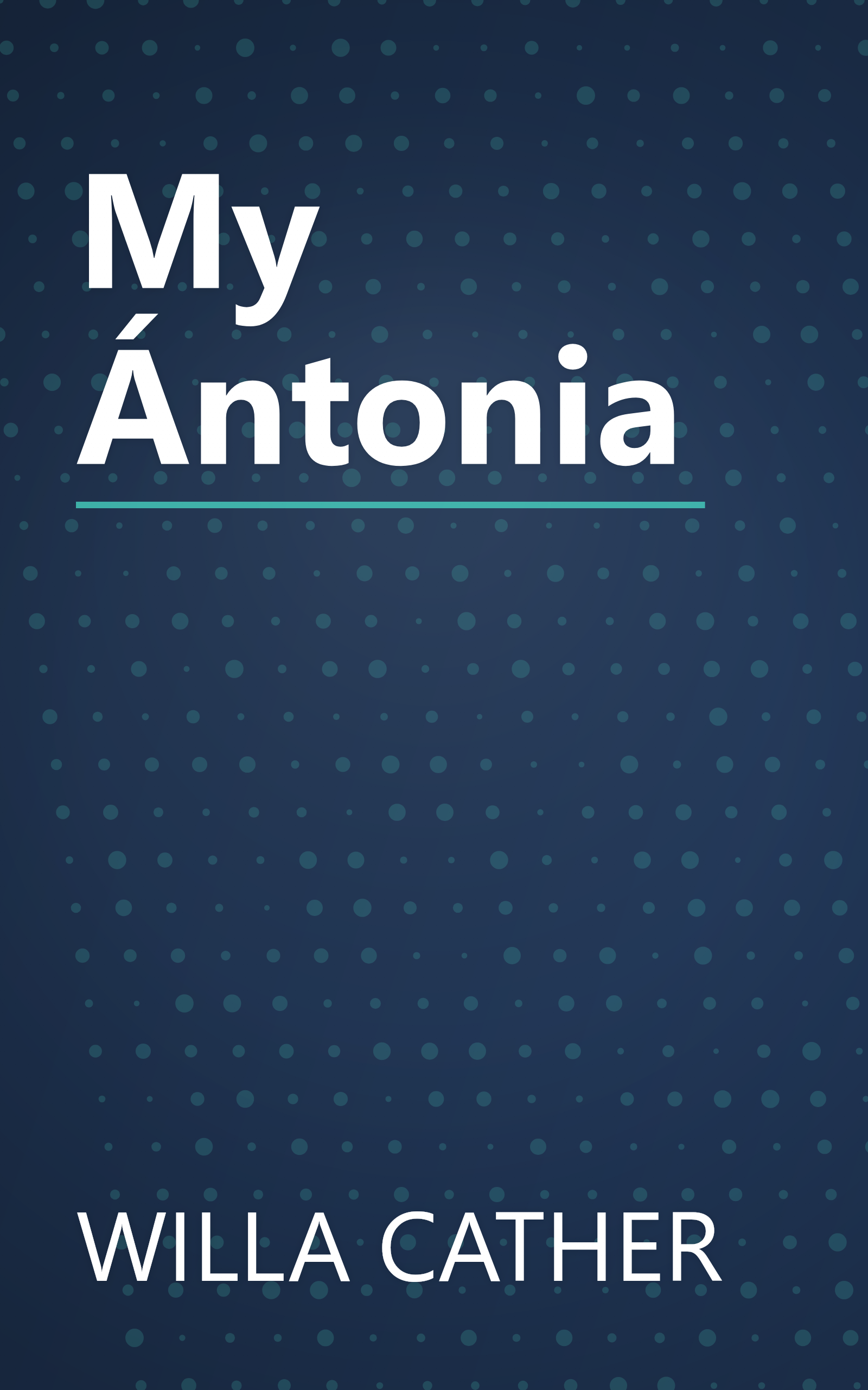 My Ántonia book cover
