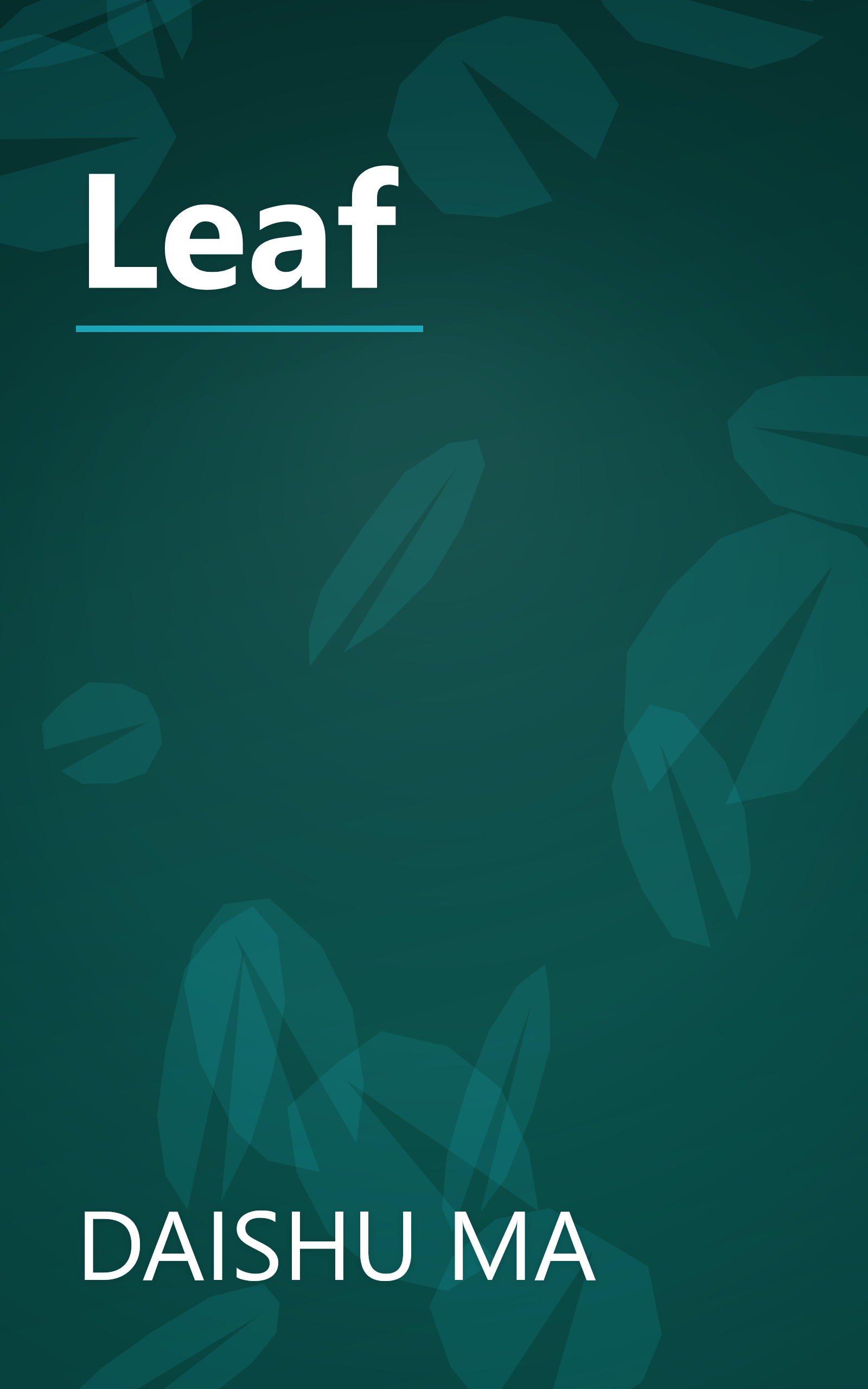 Leaf book cover