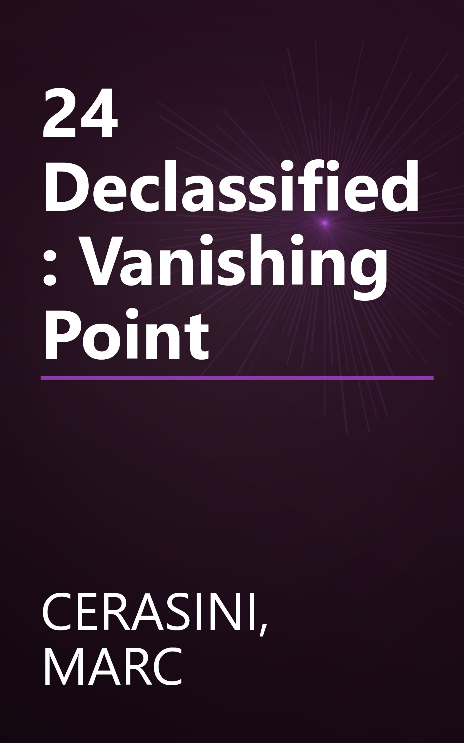24 Declassified: Vanishing Point book cover