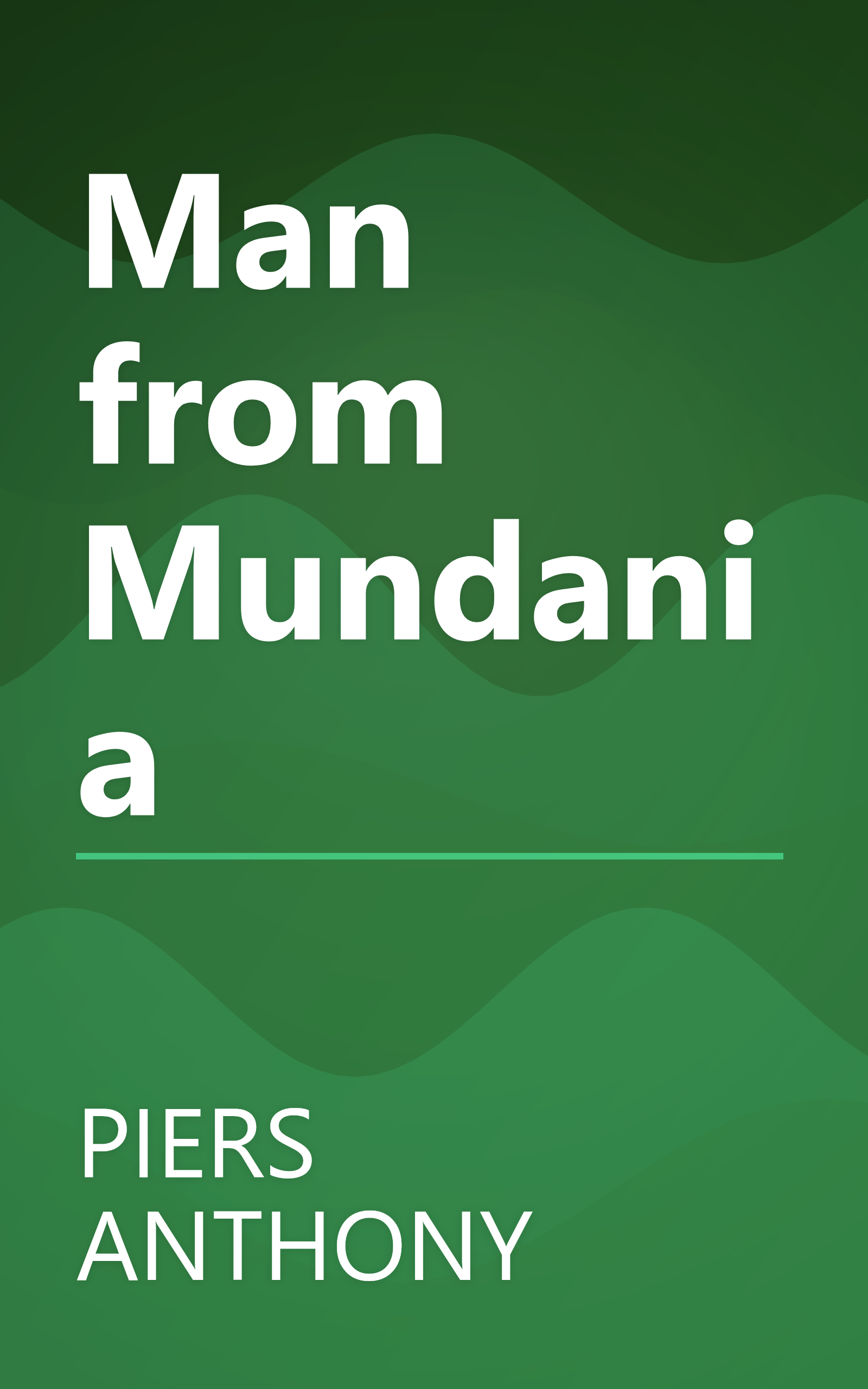Man from Mundania book cover