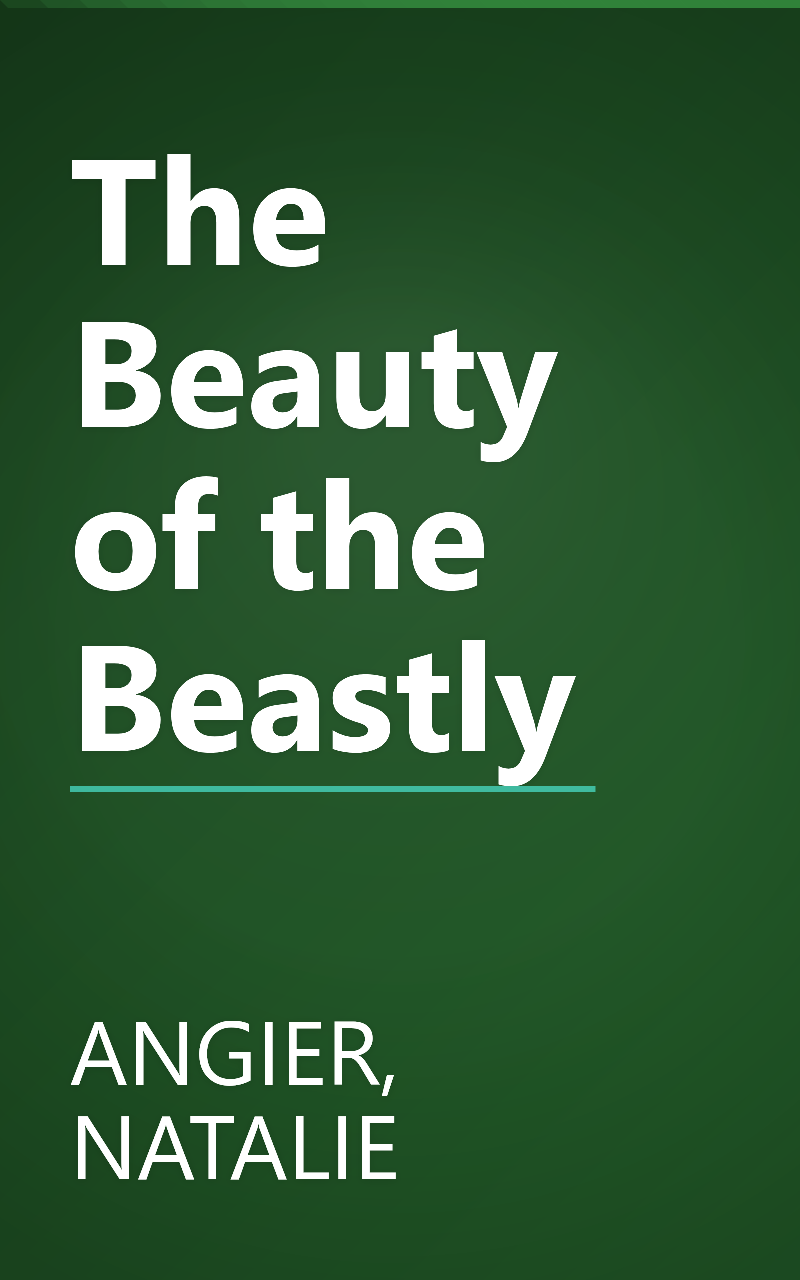 The Beauty of the Beastly book cover