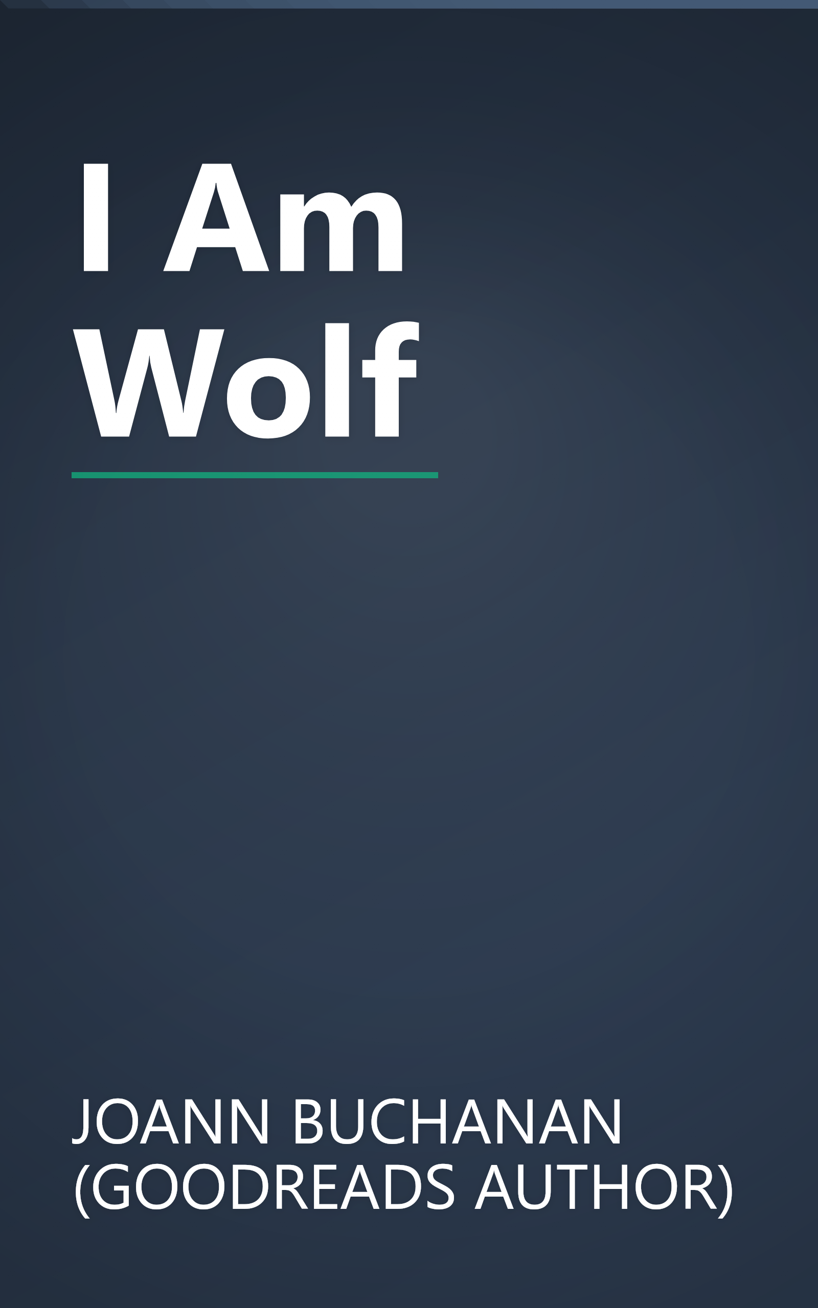 I Am Wolf book cover