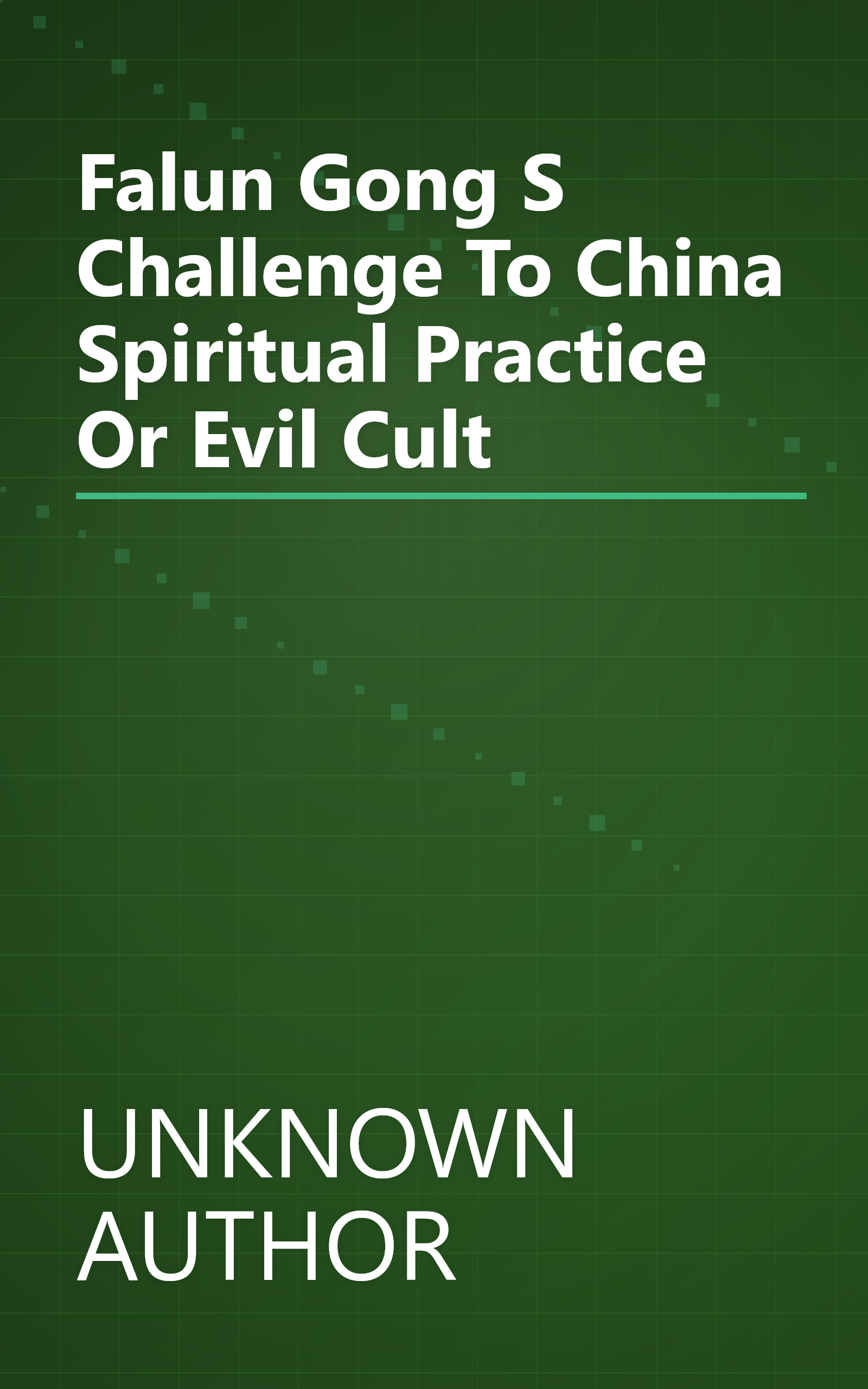 Falun Gong S Challenge To China  Spiritual Practice Or  Evil Cult book cover