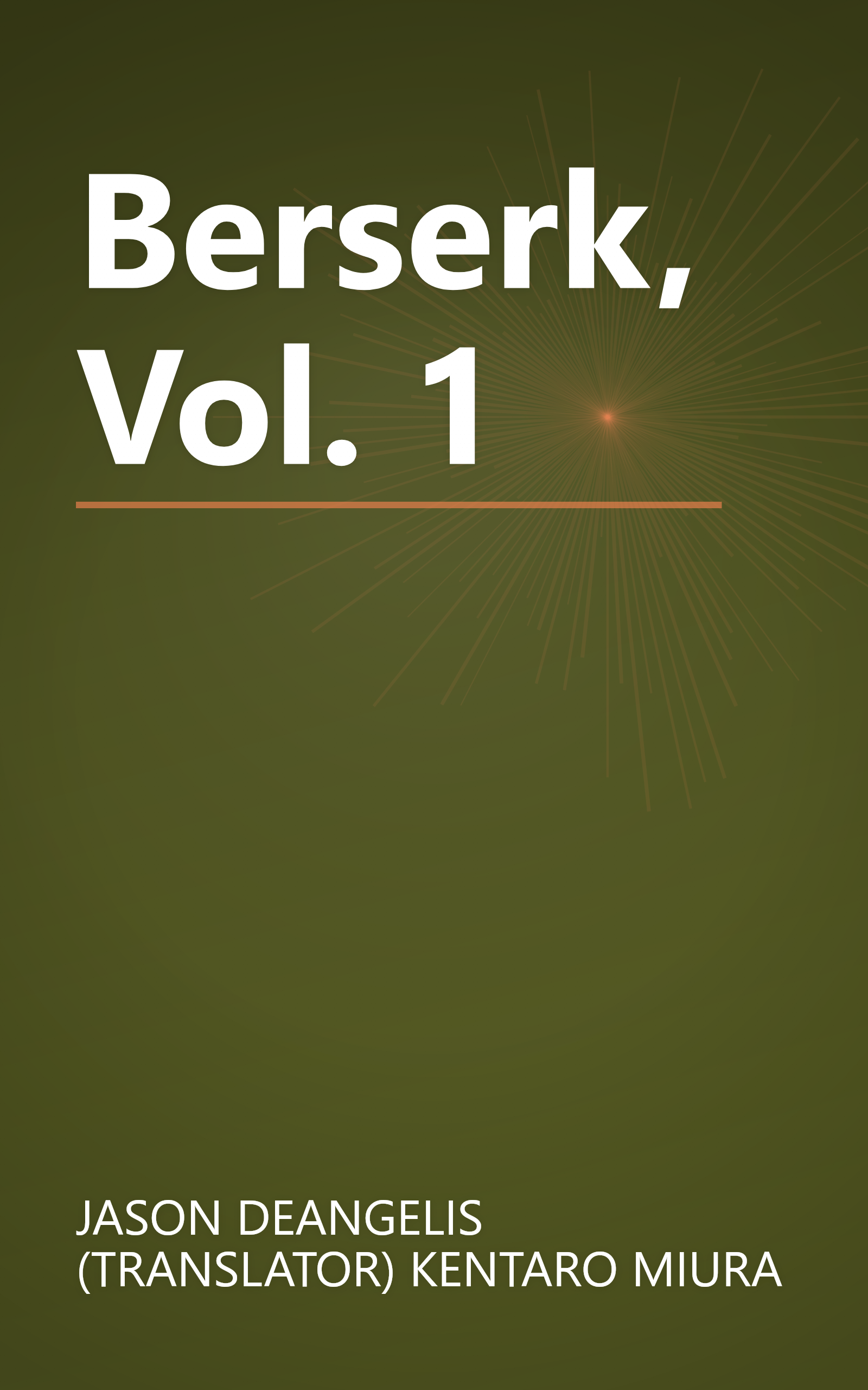 Berserk, Vol. 1 book cover