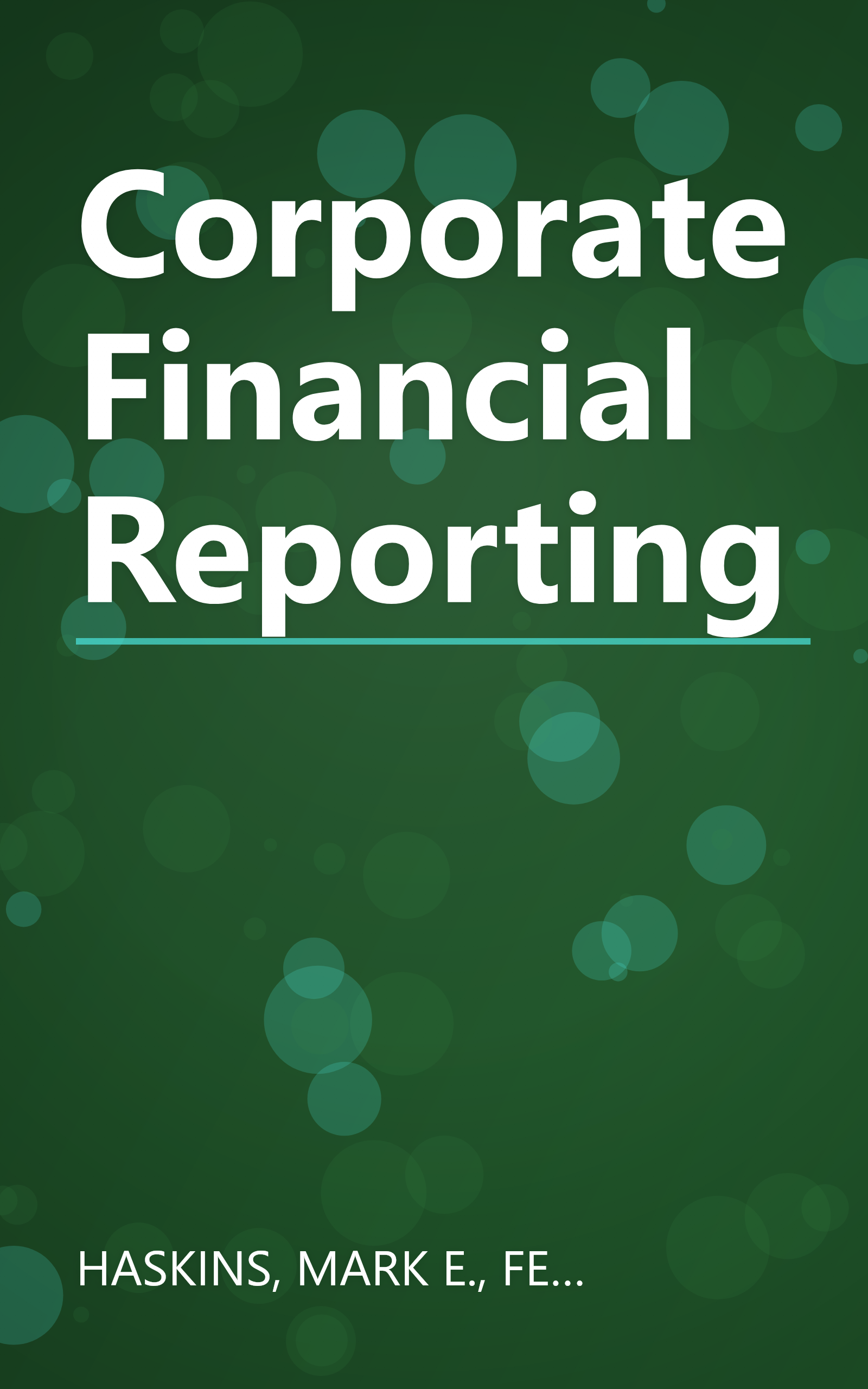 Corporate Financial Reporting book cover
