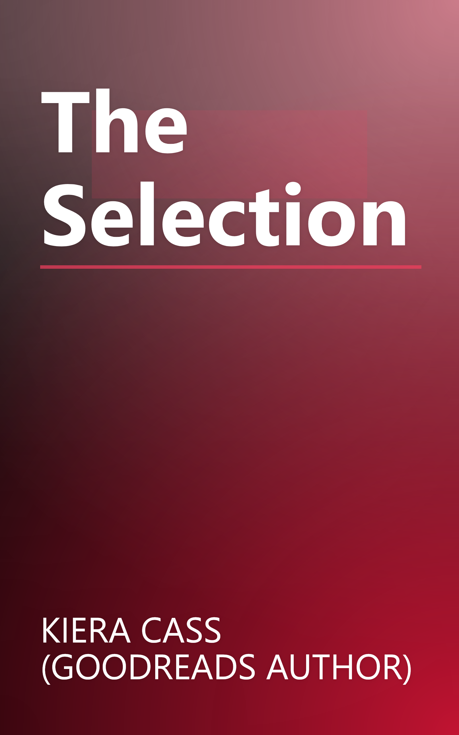 The Selection book cover