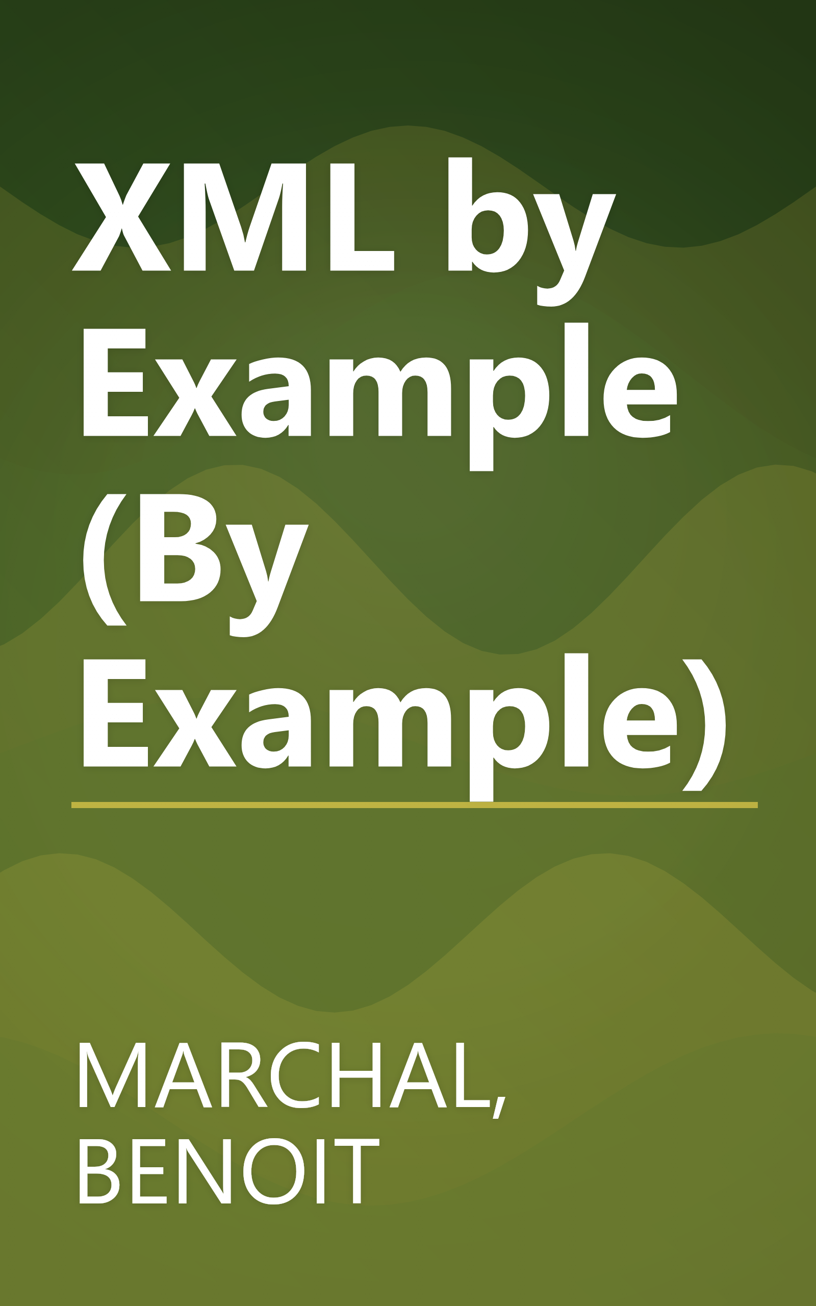 XML by Example (By Example) book cover