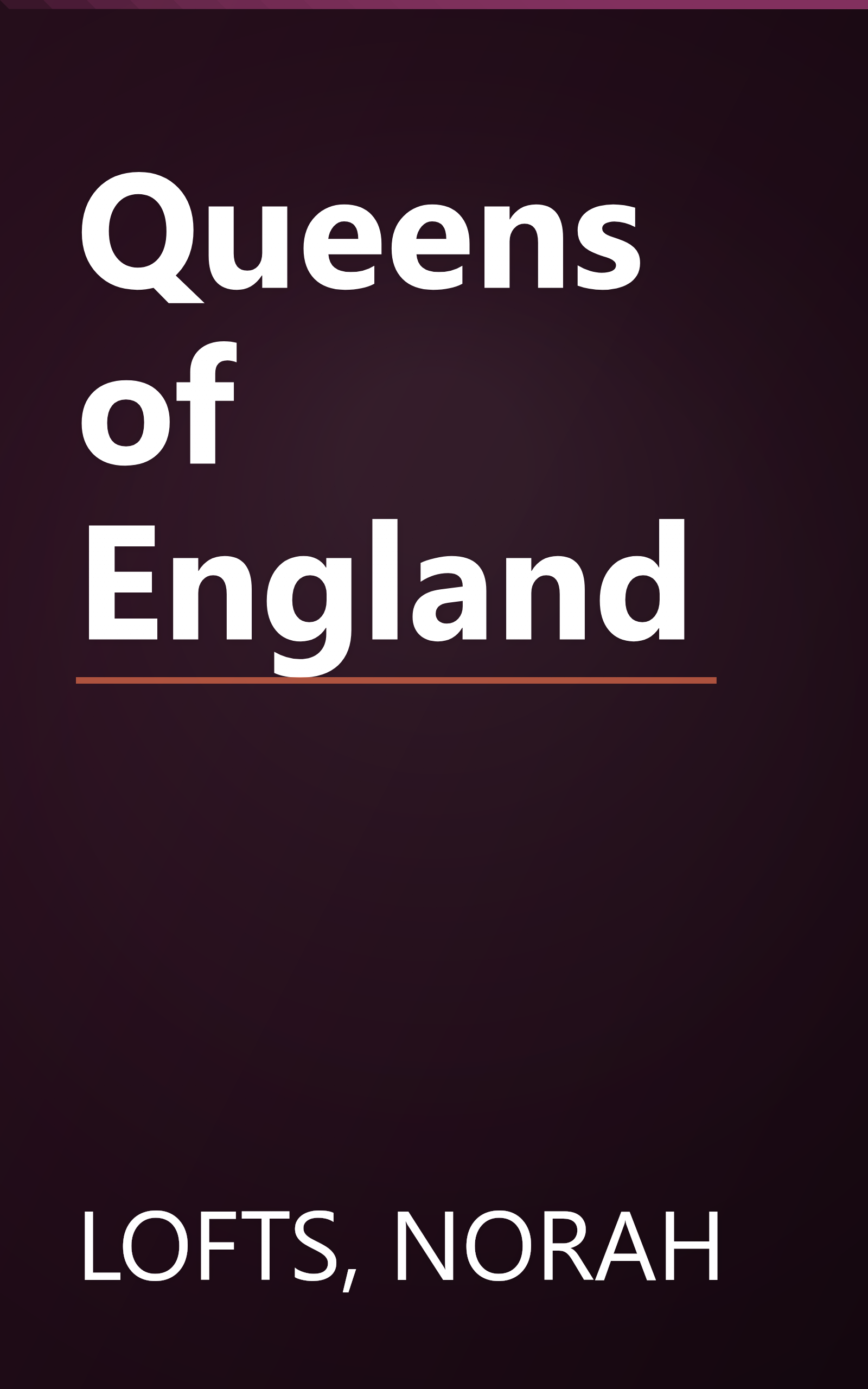 Queens of England book cover