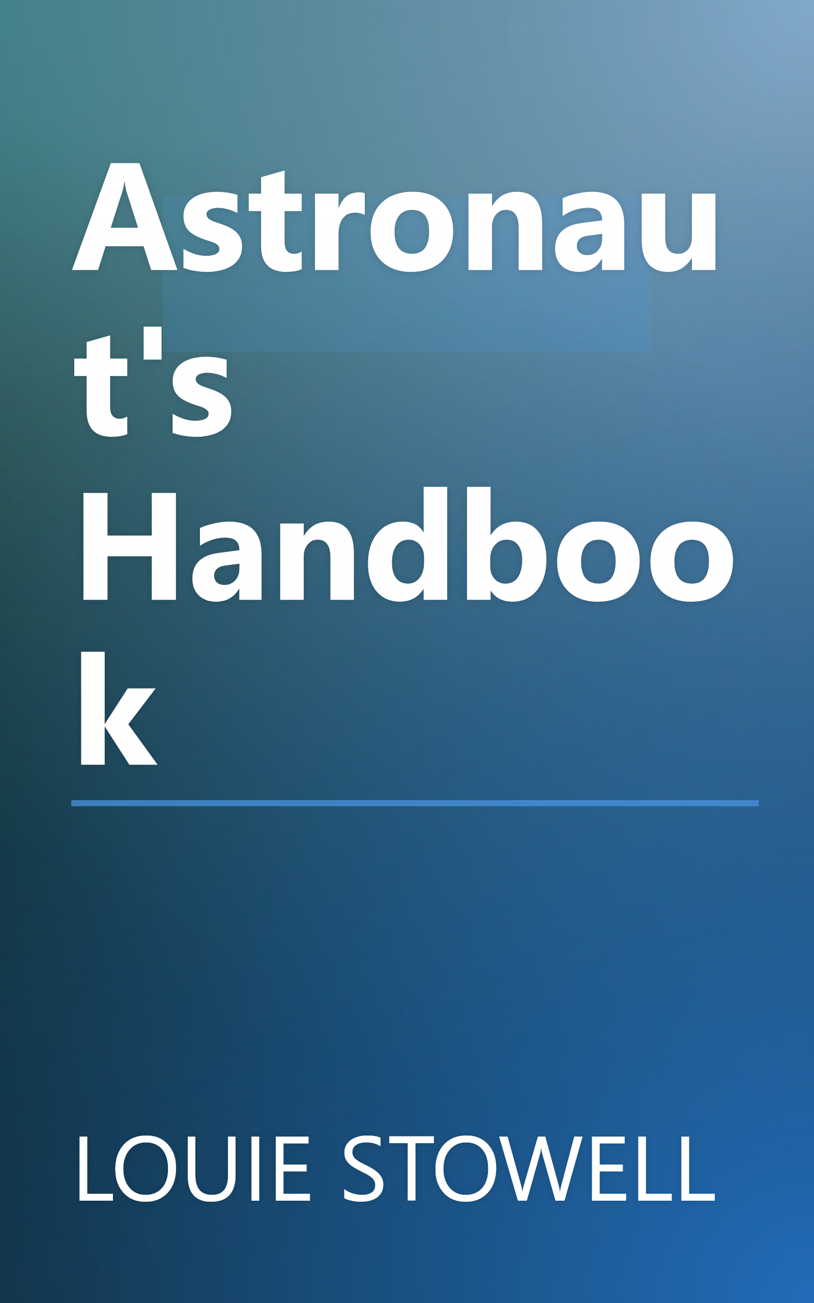 Astronaut's Handbook book cover