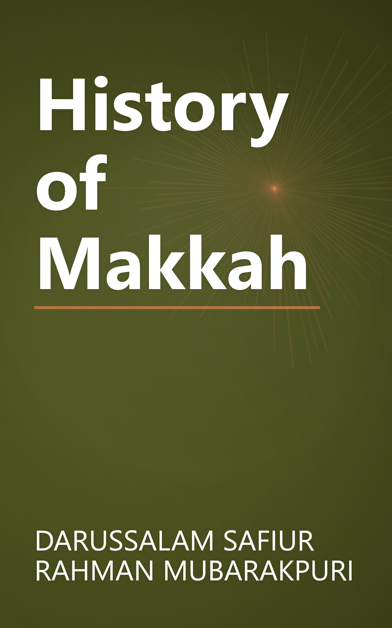 History of Makkah book cover