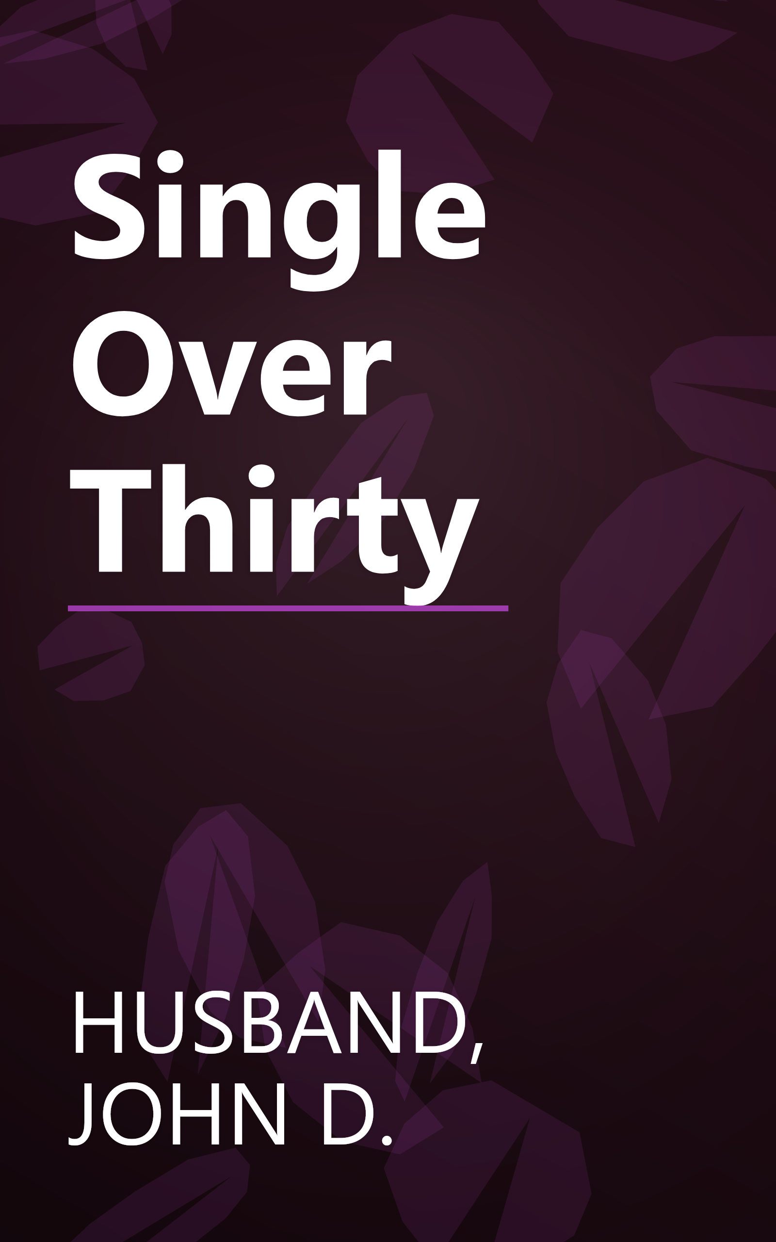 Single Over Thirty book cover