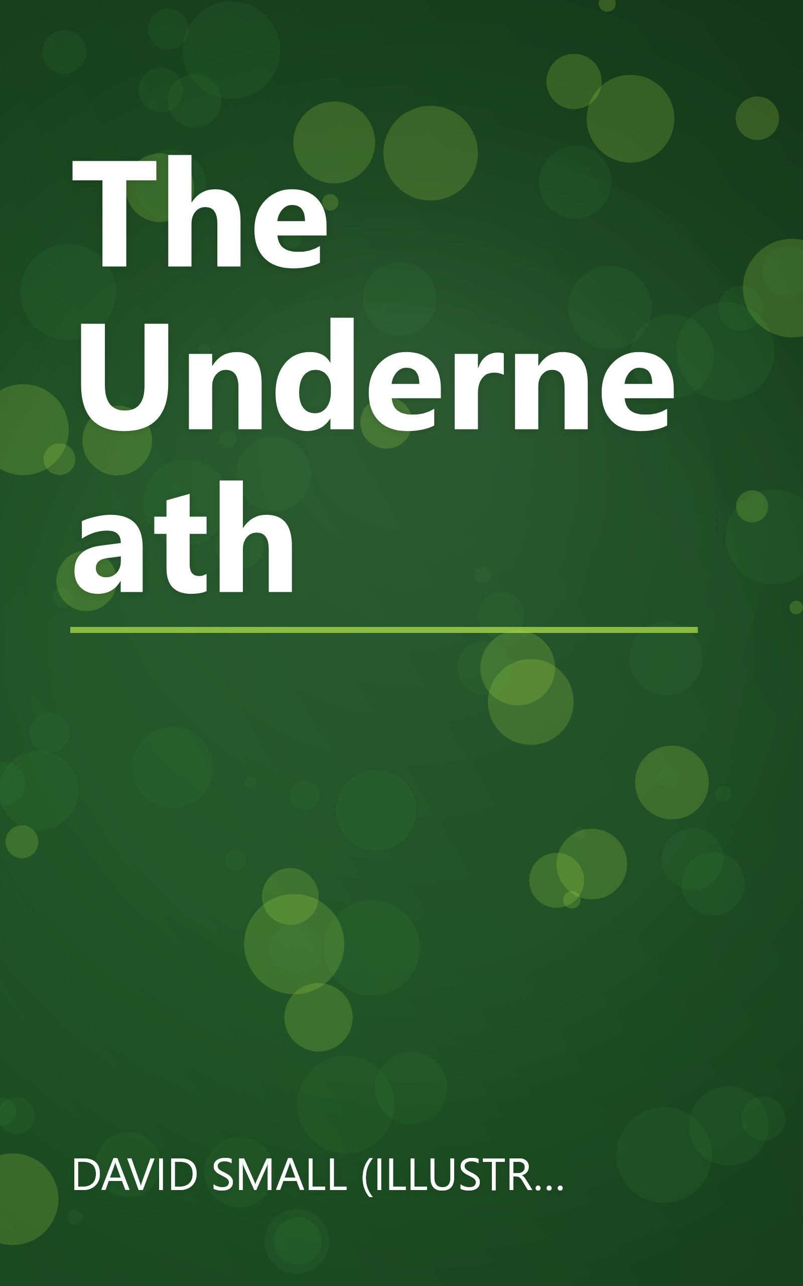 The Underneath book cover
