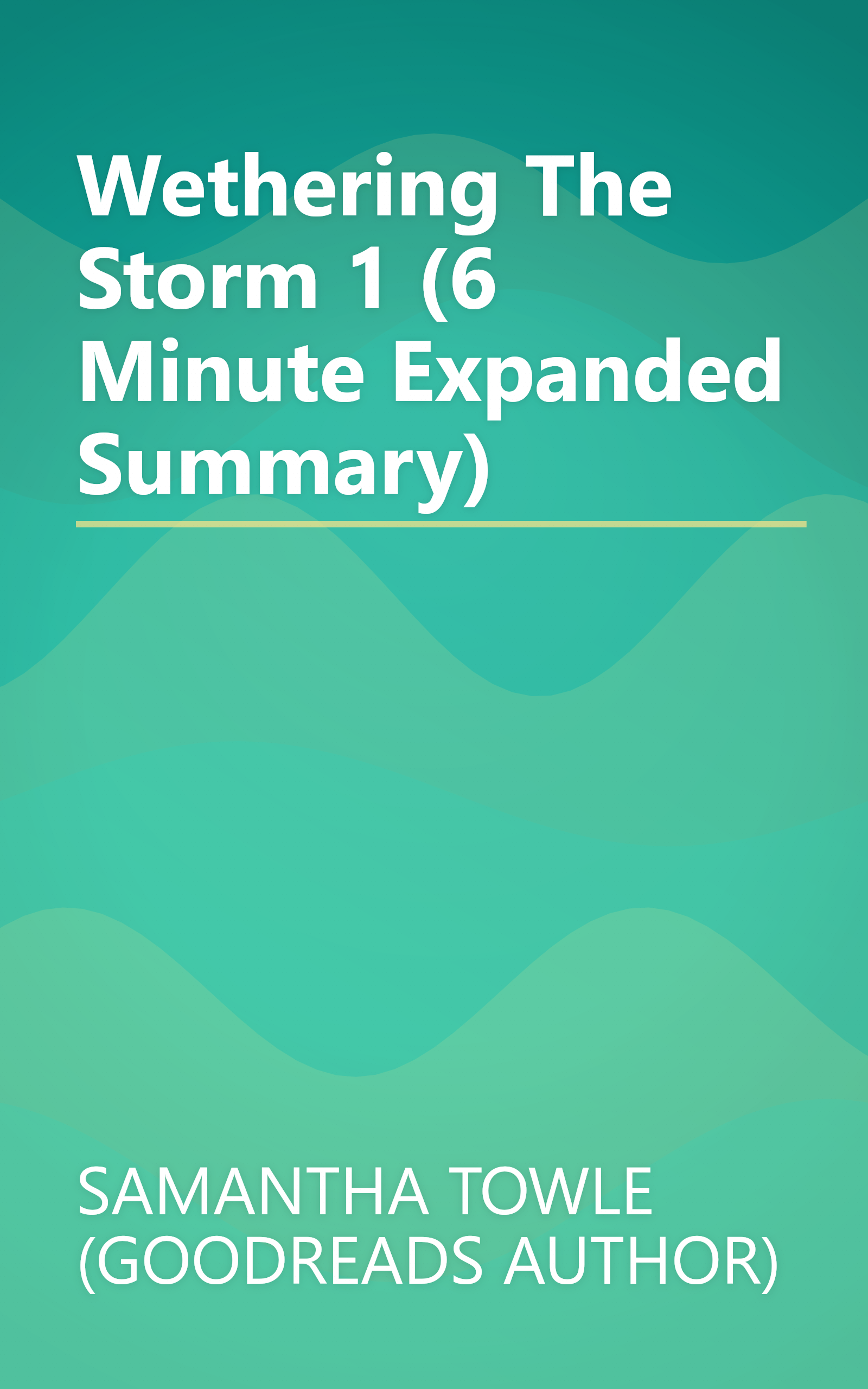 Wethering The Storm 1 (6 Minute   Expanded Summary) book cover