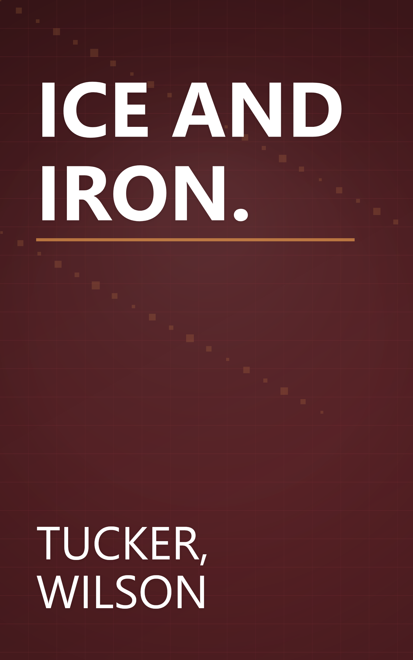 ICE AND IRON. book cover