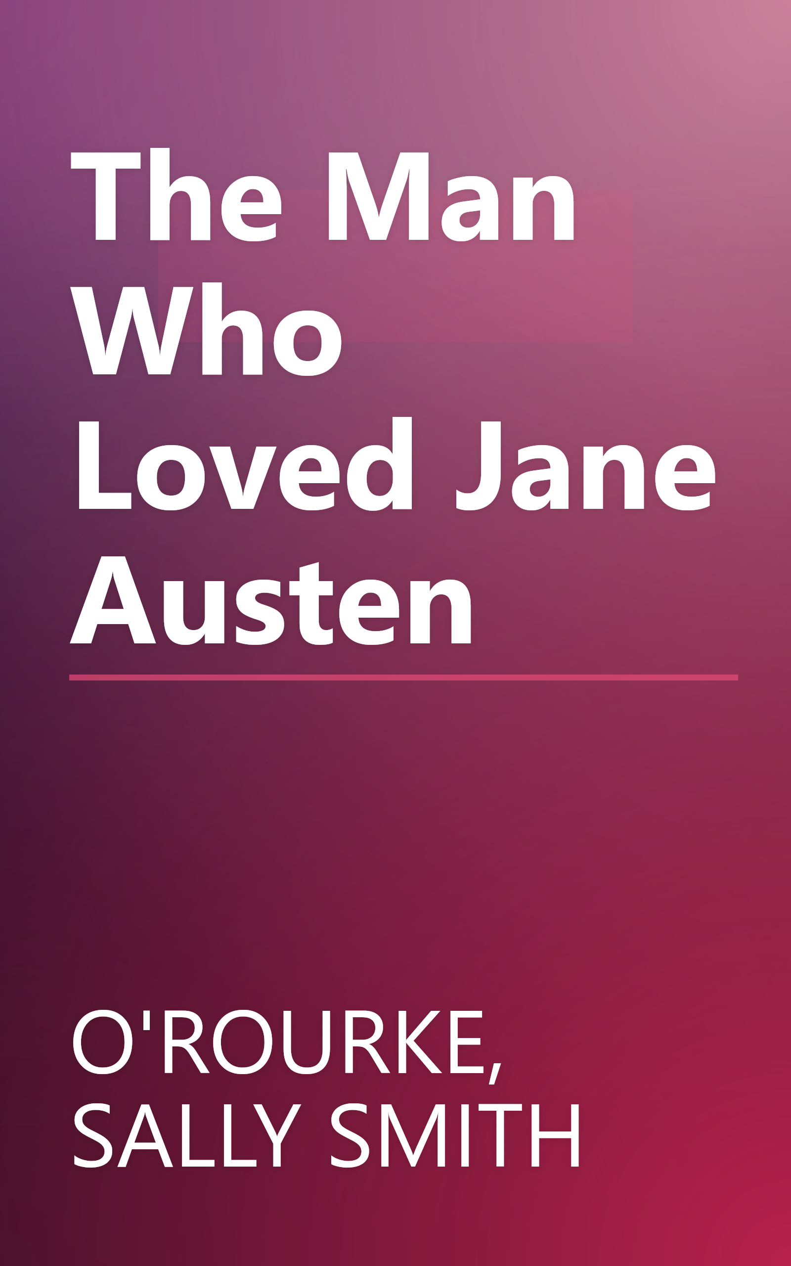 The Man Who Loved Jane Austen book cover