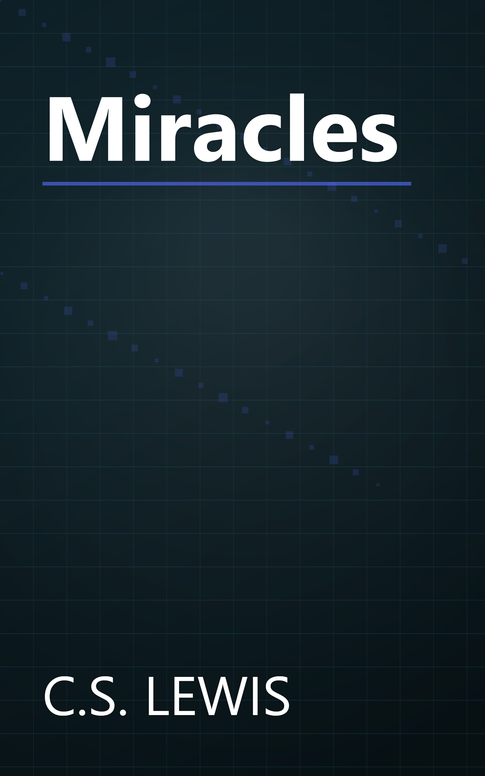 Miracles book cover