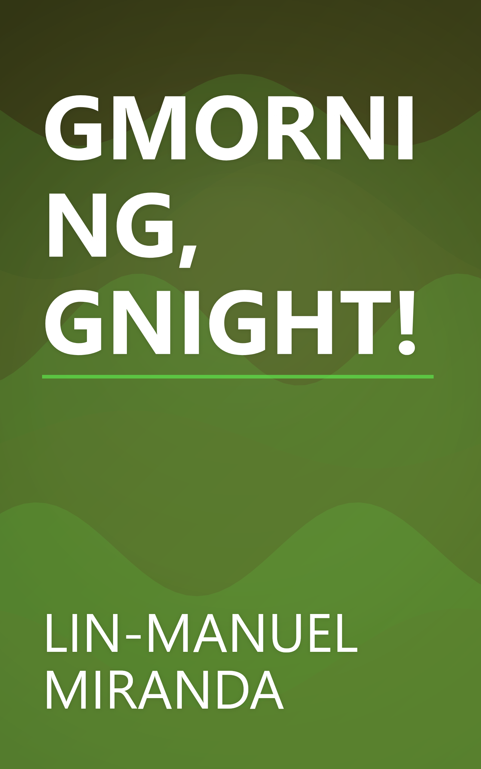 GMORNING, GNIGHT! book cover