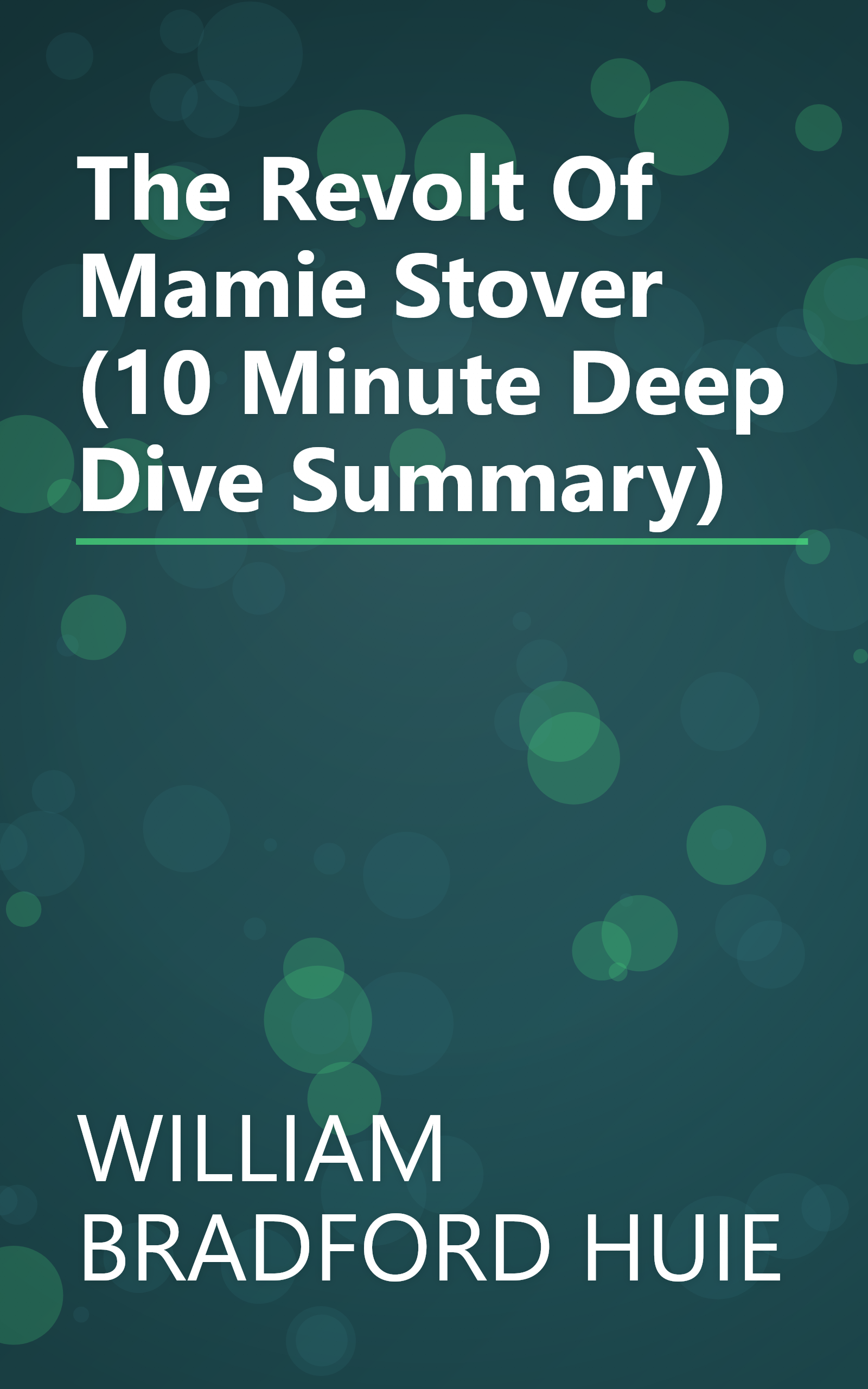The Revolt Of Mamie Stover (10 Minute   Deep Dive Summary) book cover