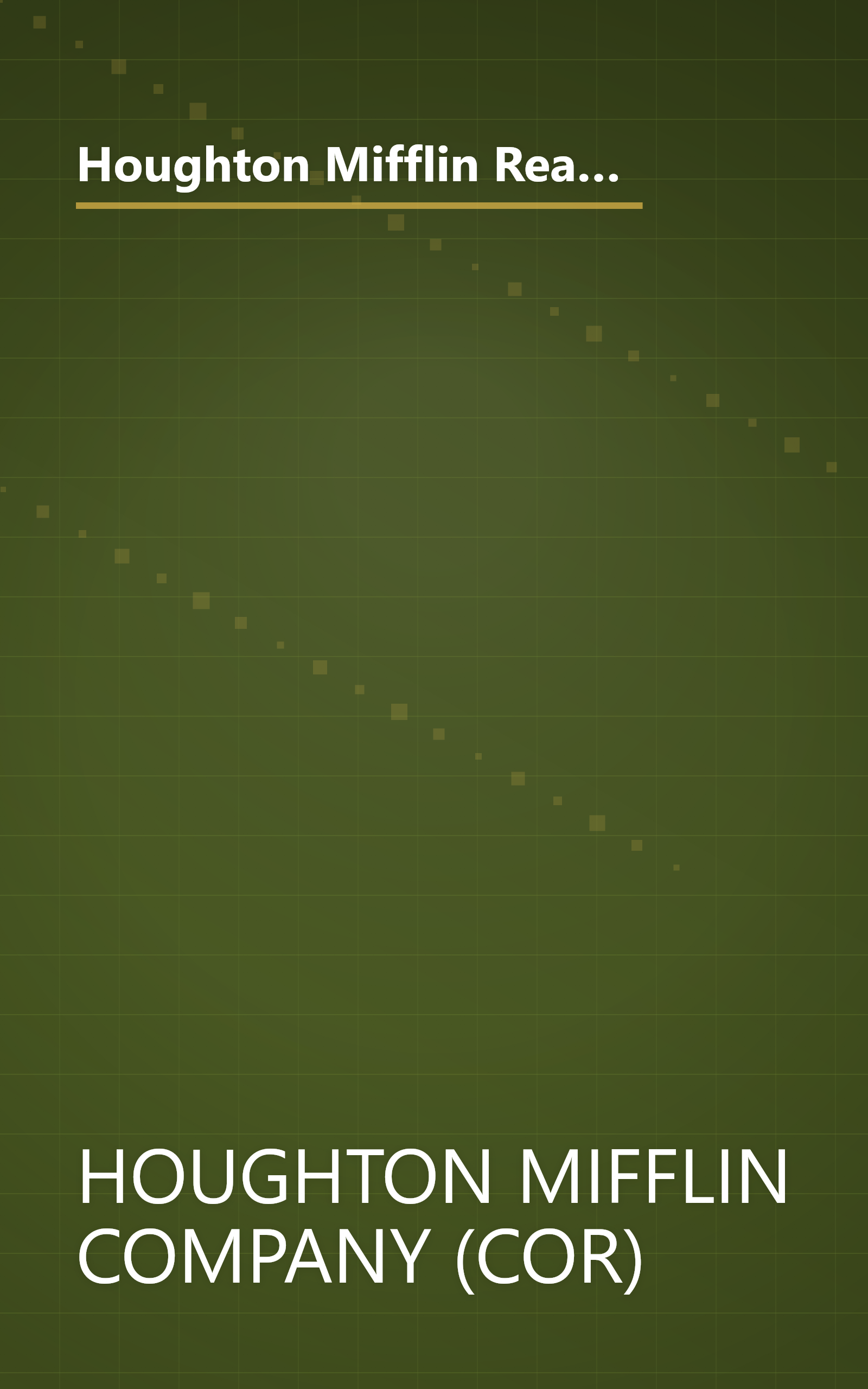 Houghton Mifflin Reading: The Nation's Choice: Theme Paperbacks, Above-Level Grade 4 Theme 2 - In Search of the Grand Canyon book cover