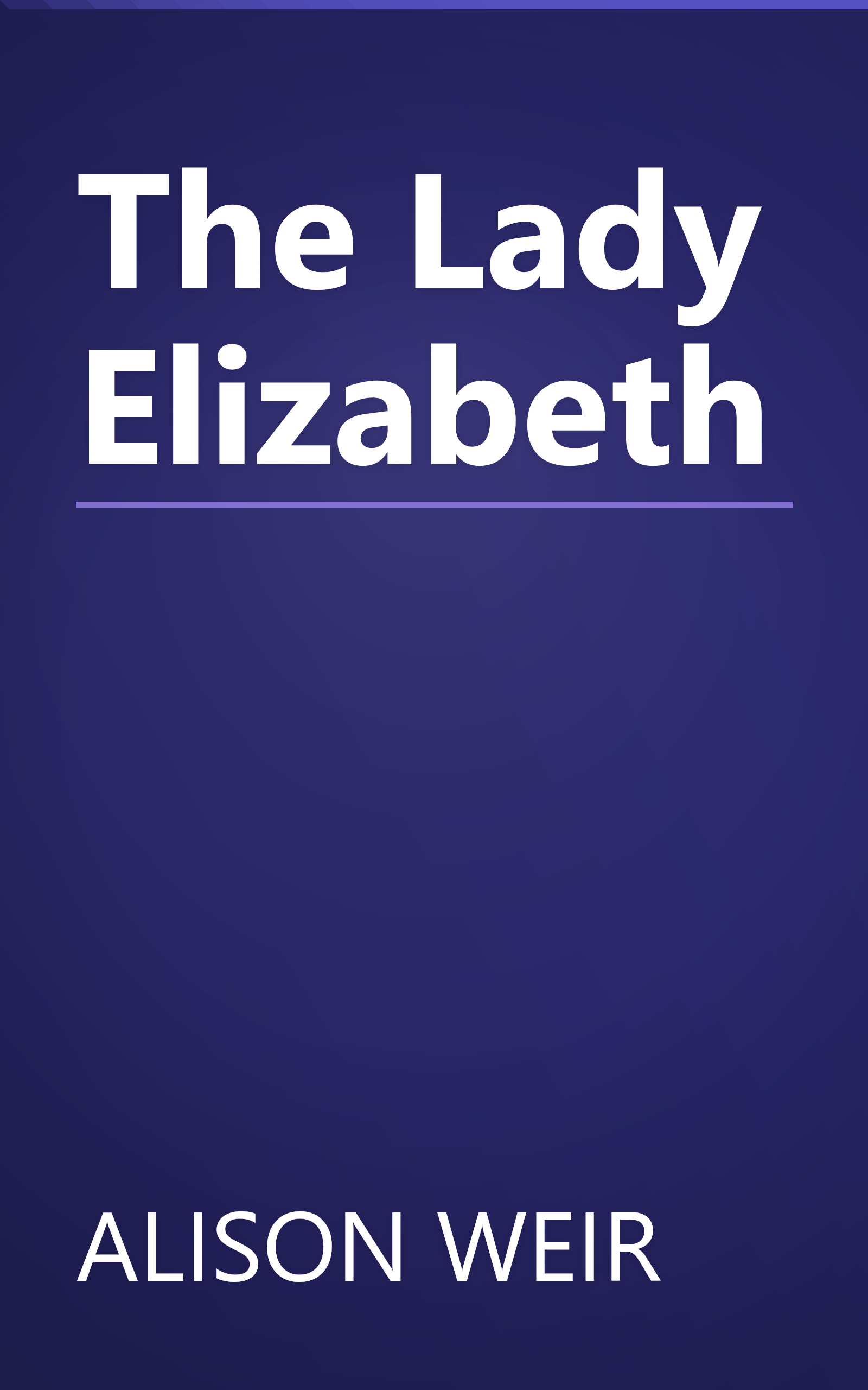 The Lady Elizabeth book cover