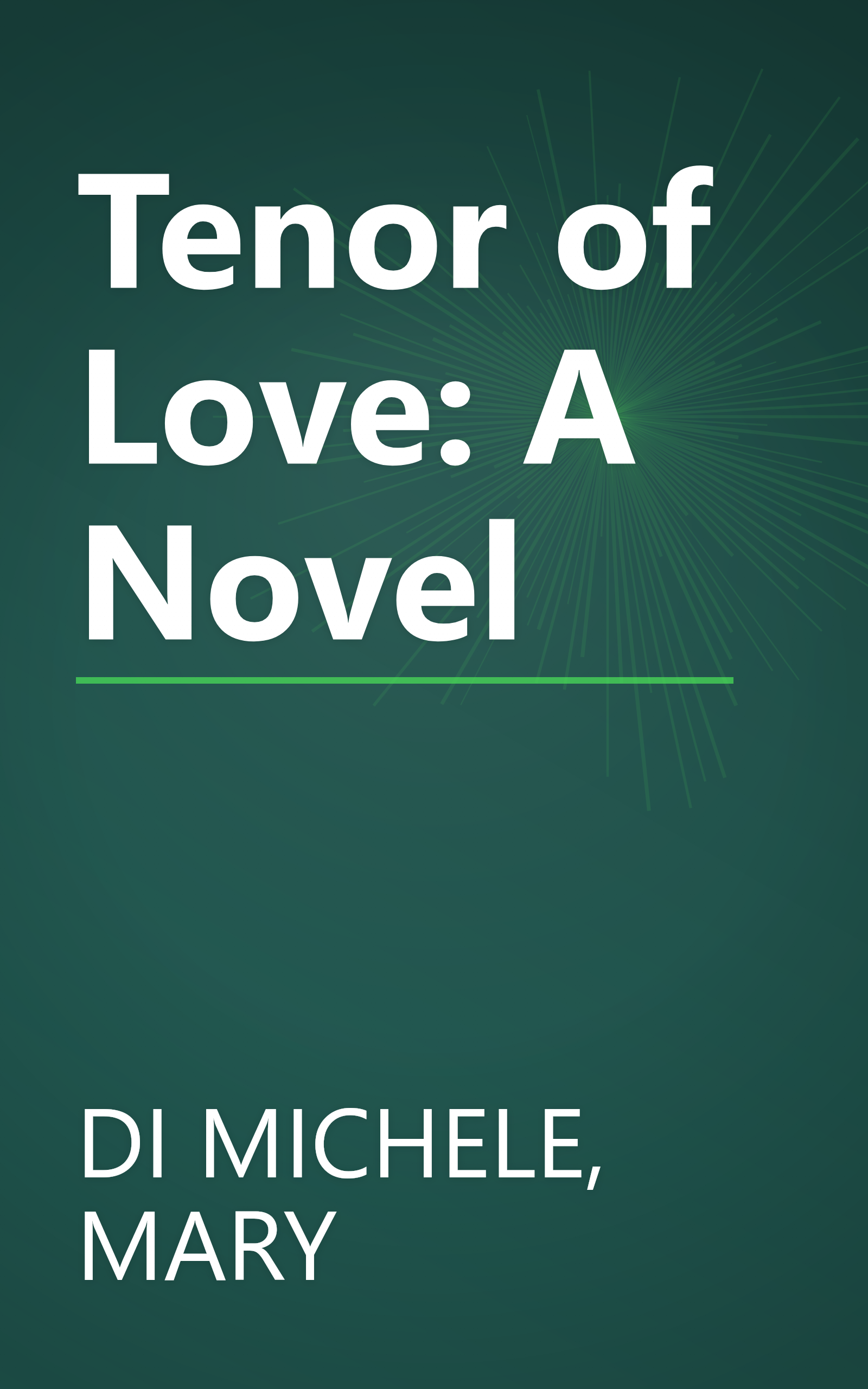 Tenor of Love: A Novel book cover