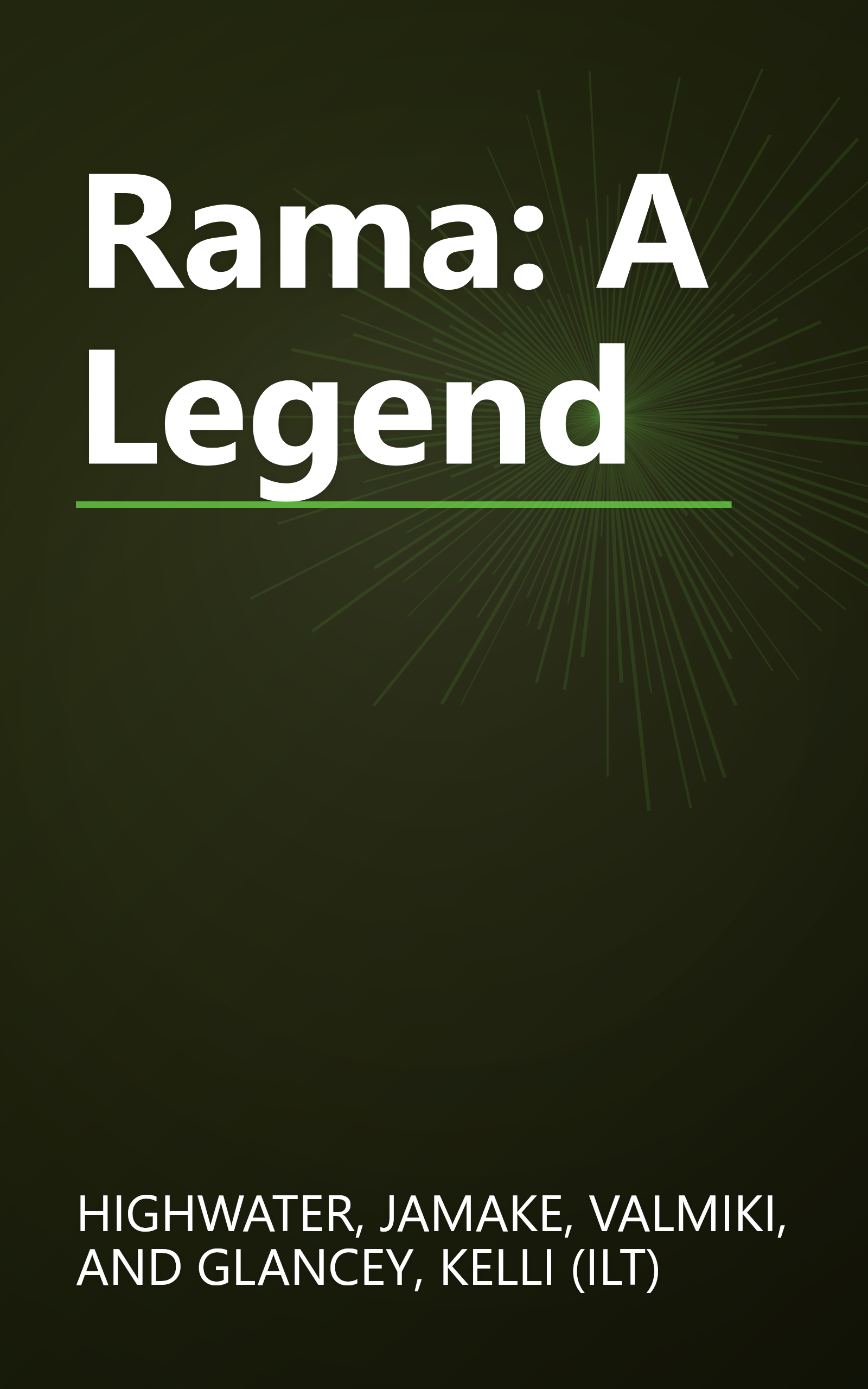 Rama: A Legend book cover