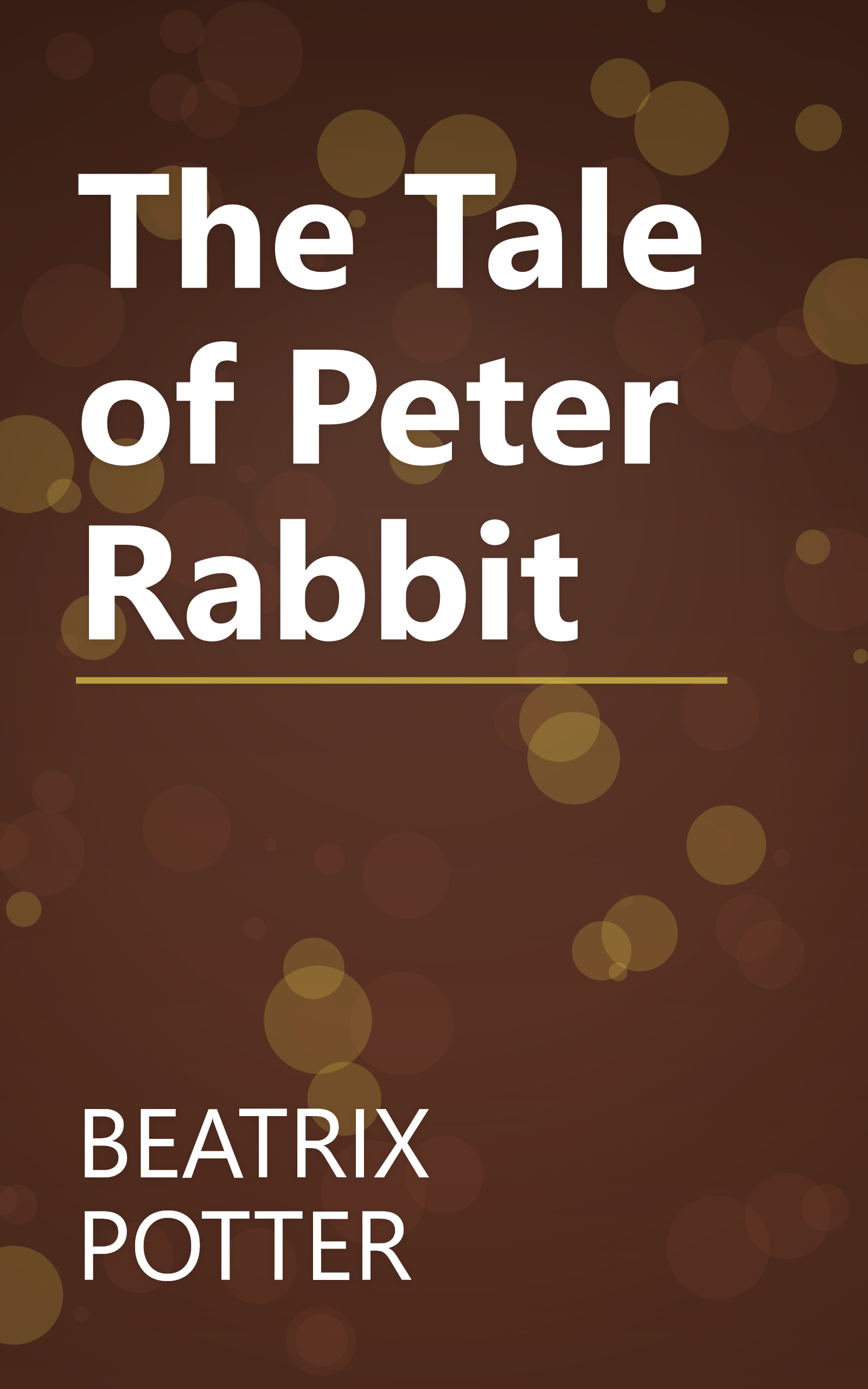 The Tale of Peter Rabbit book cover