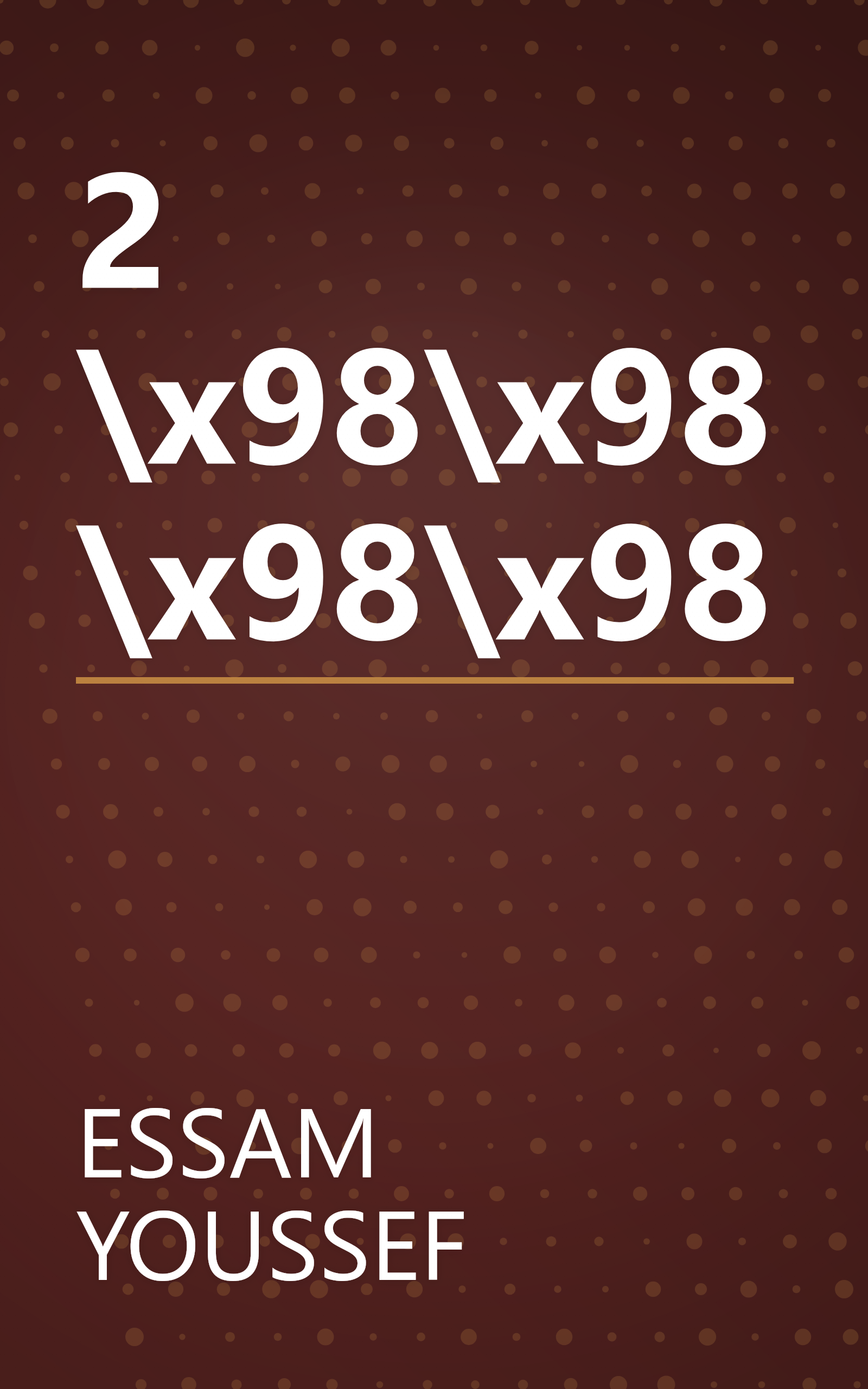 2 \x98\x98\x98\x98 book cover