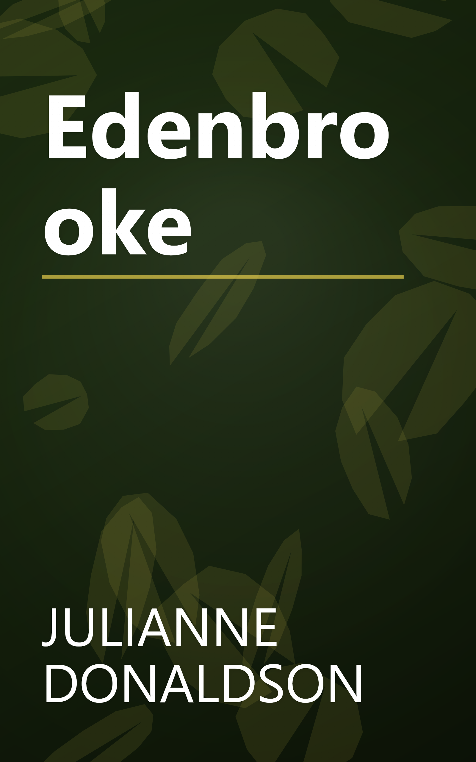 Edenbrooke book cover