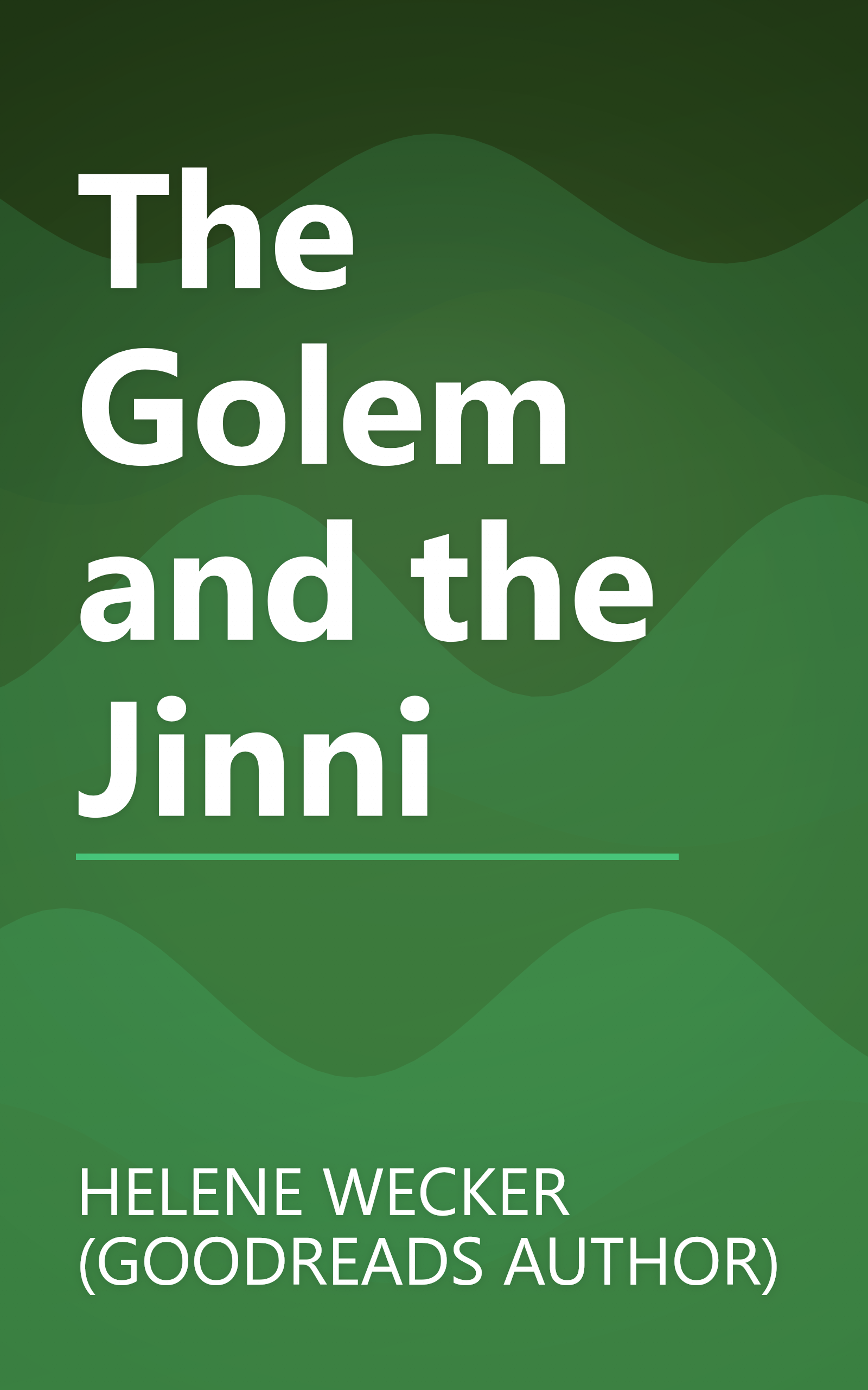 The Golem and the Jinni book cover