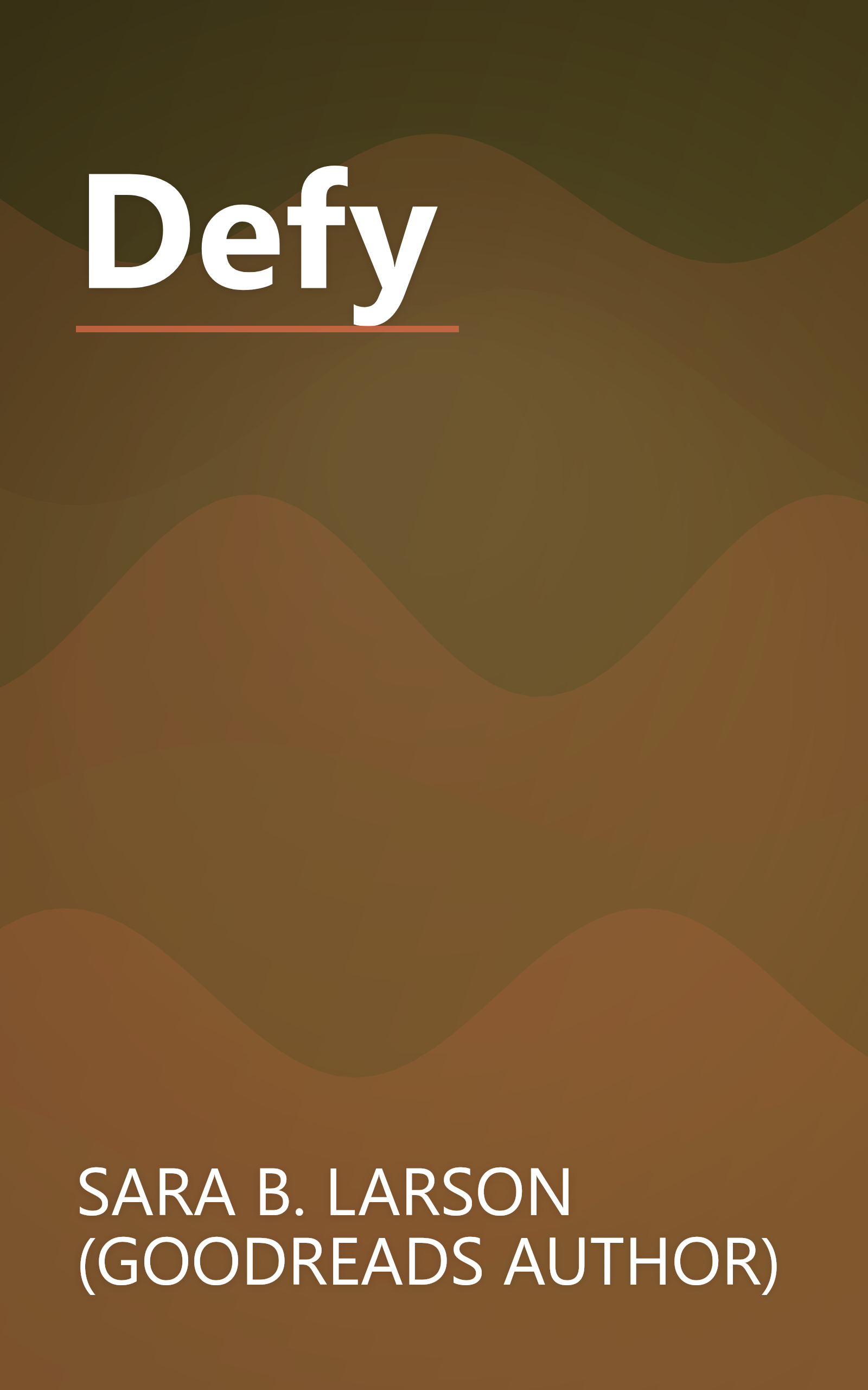 Defy book cover