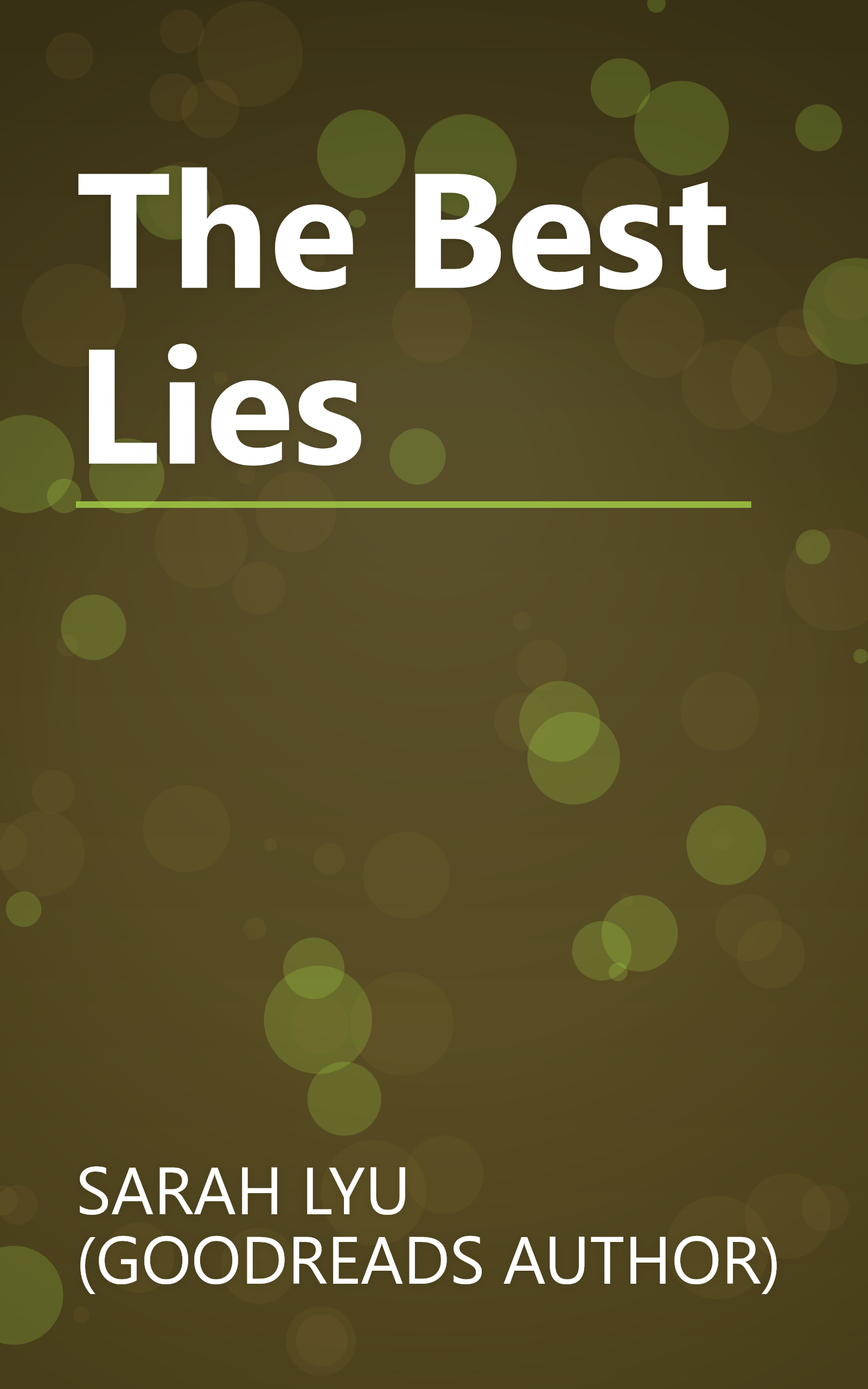 The Best Lies book cover