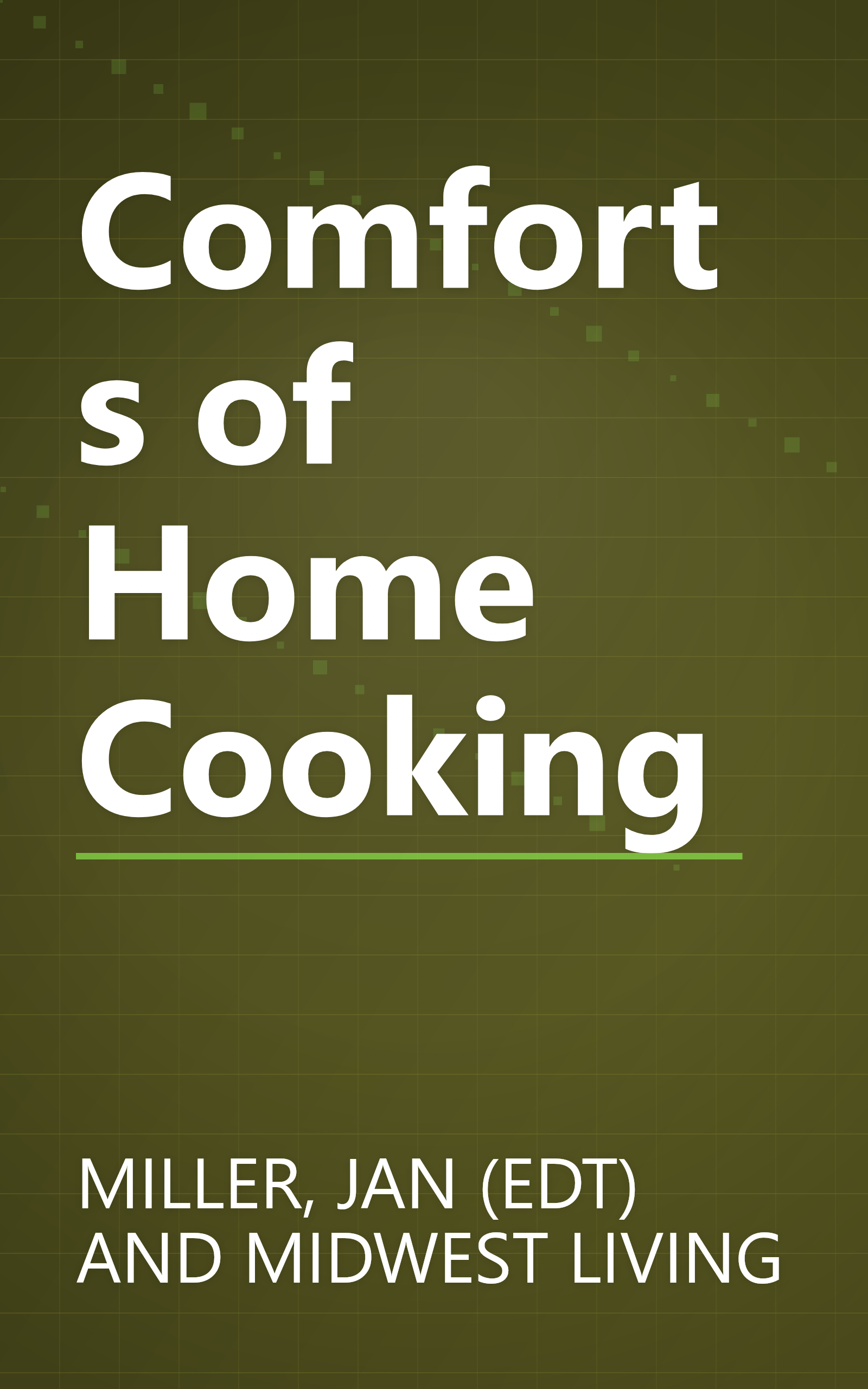 Comforts of Home Cooking book cover
